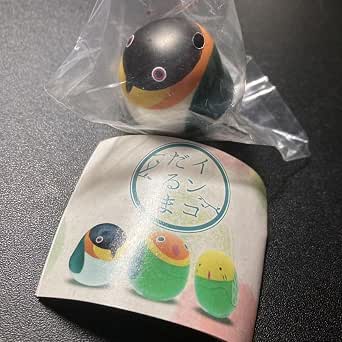 Amazon.co.jp: Parrot Daruma Mascot, Zugloshiro Harapecot, Figure ...