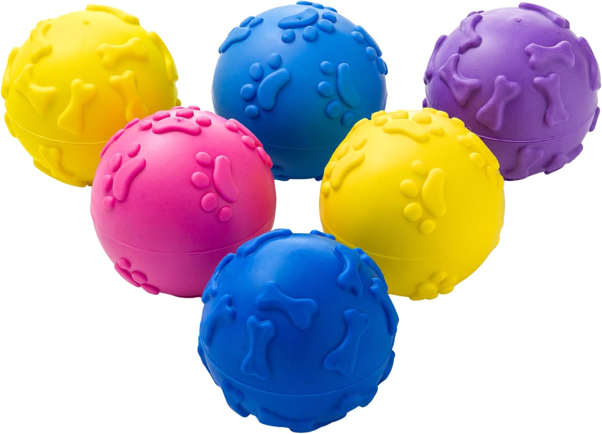 KONG - Squeezz Ball - Strong Squeaky Dog Toy, Bounces & Squeak When ...