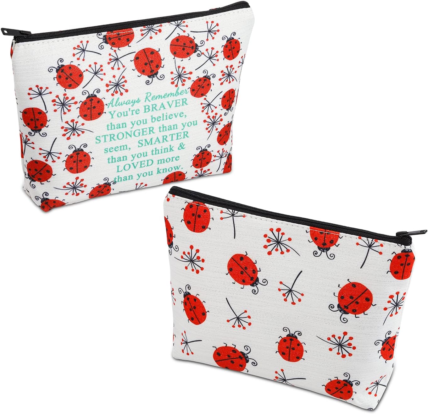Amazon.com: MBMSO Ladybug Makeup Bag Ladybug Gifts Good Luck Ladybug ...