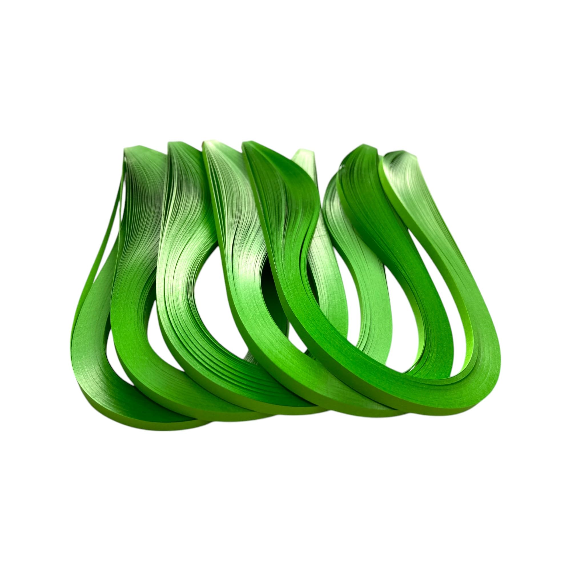 Quilling Paper Green Colour | Light/Parrot Green Strips 3MM | for ...