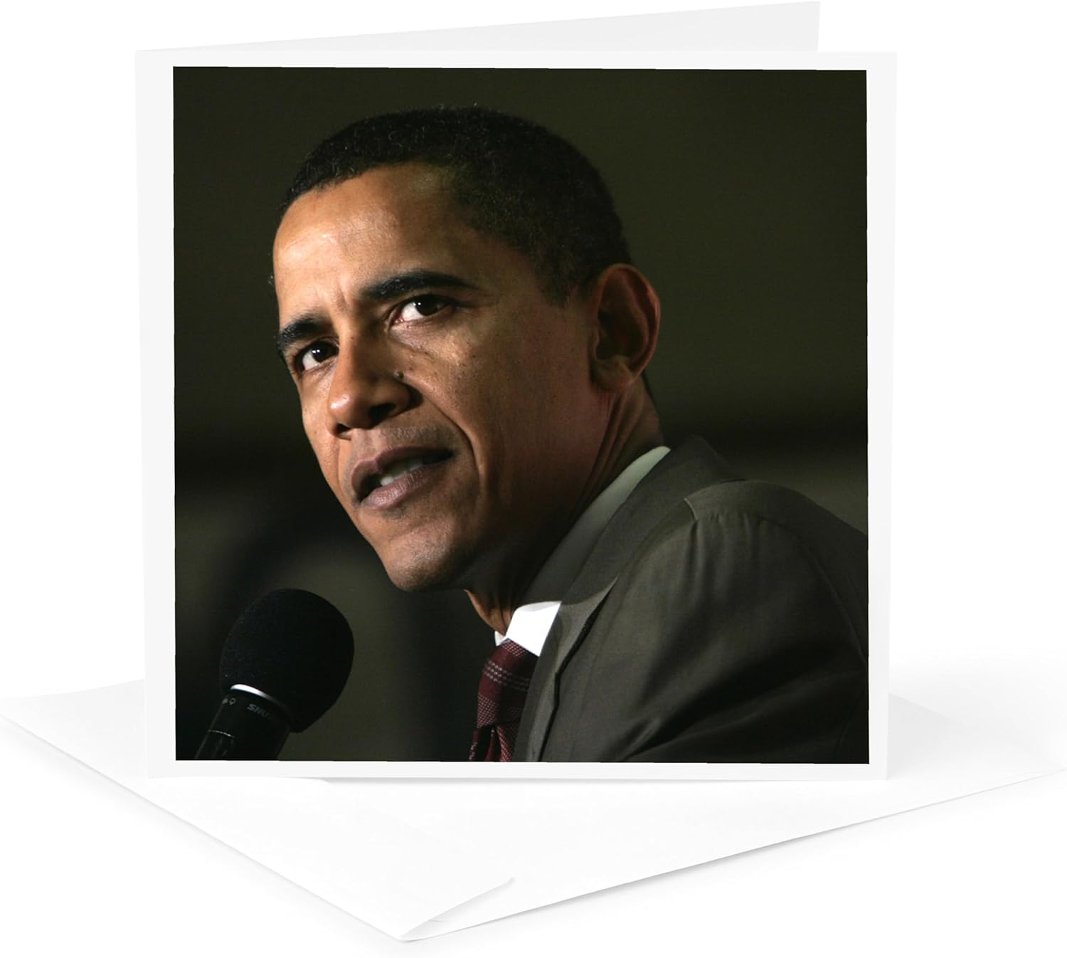 Amazon.com: Greeting Card - Barack Obama - African Americans