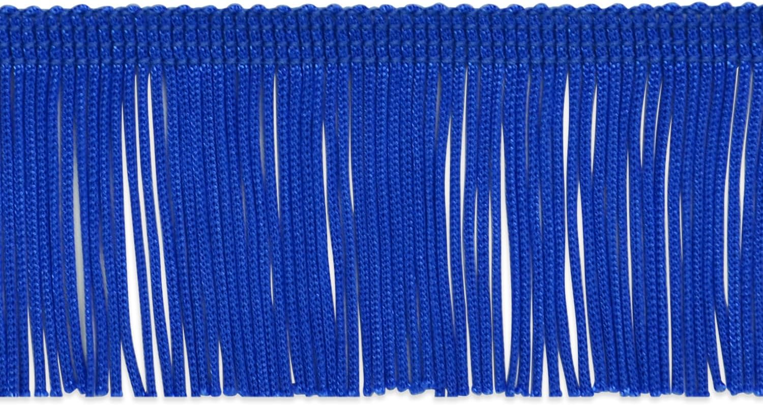 Amazon.com: Trims By The Yard 2" Chainette Fringe Trim, Polyester-Made ...