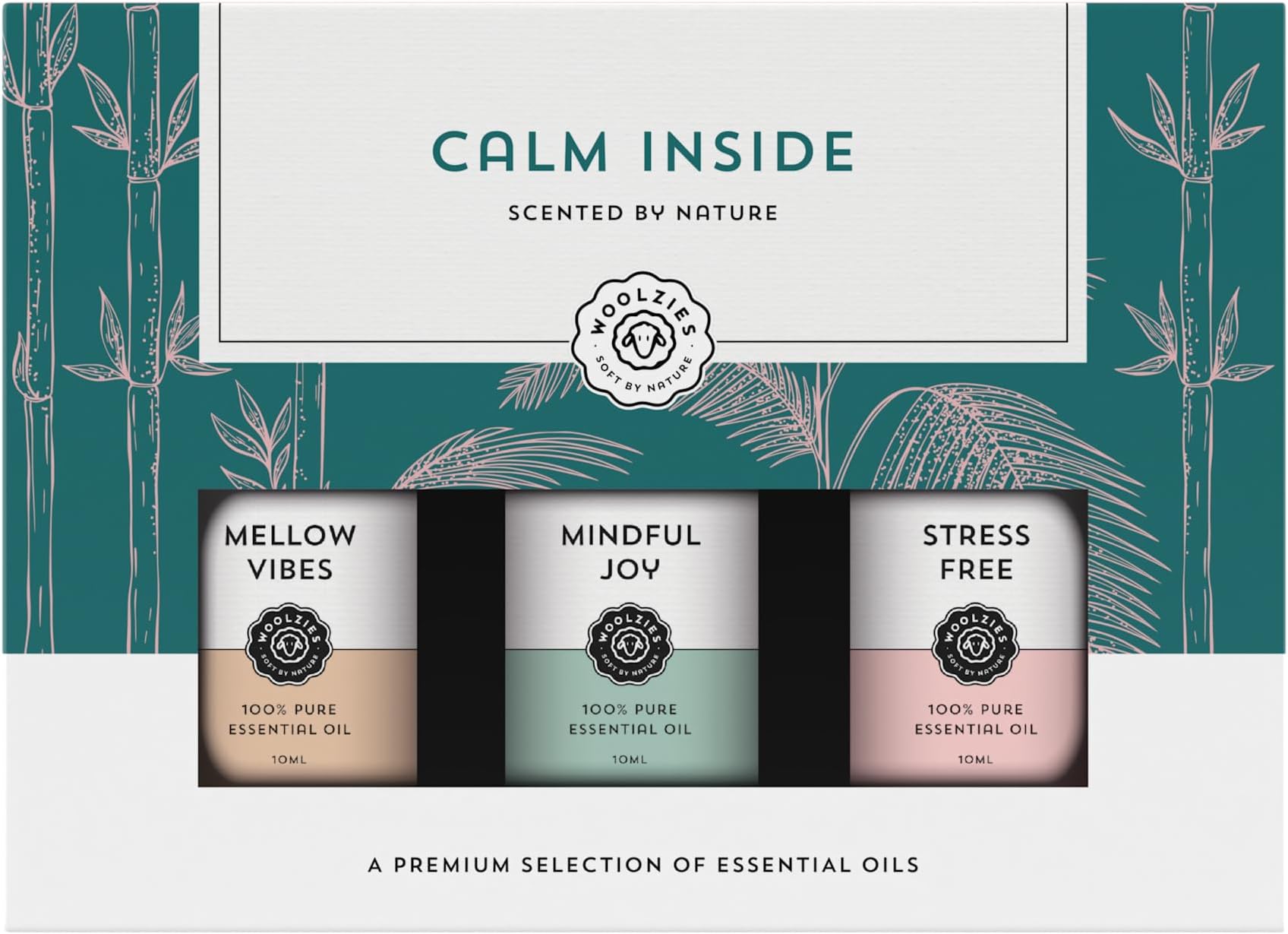 Amazon.com: Calm Inside Essential Oil Set | Natural Therapeutic Grade Aromatherapy for Diffuser ...
