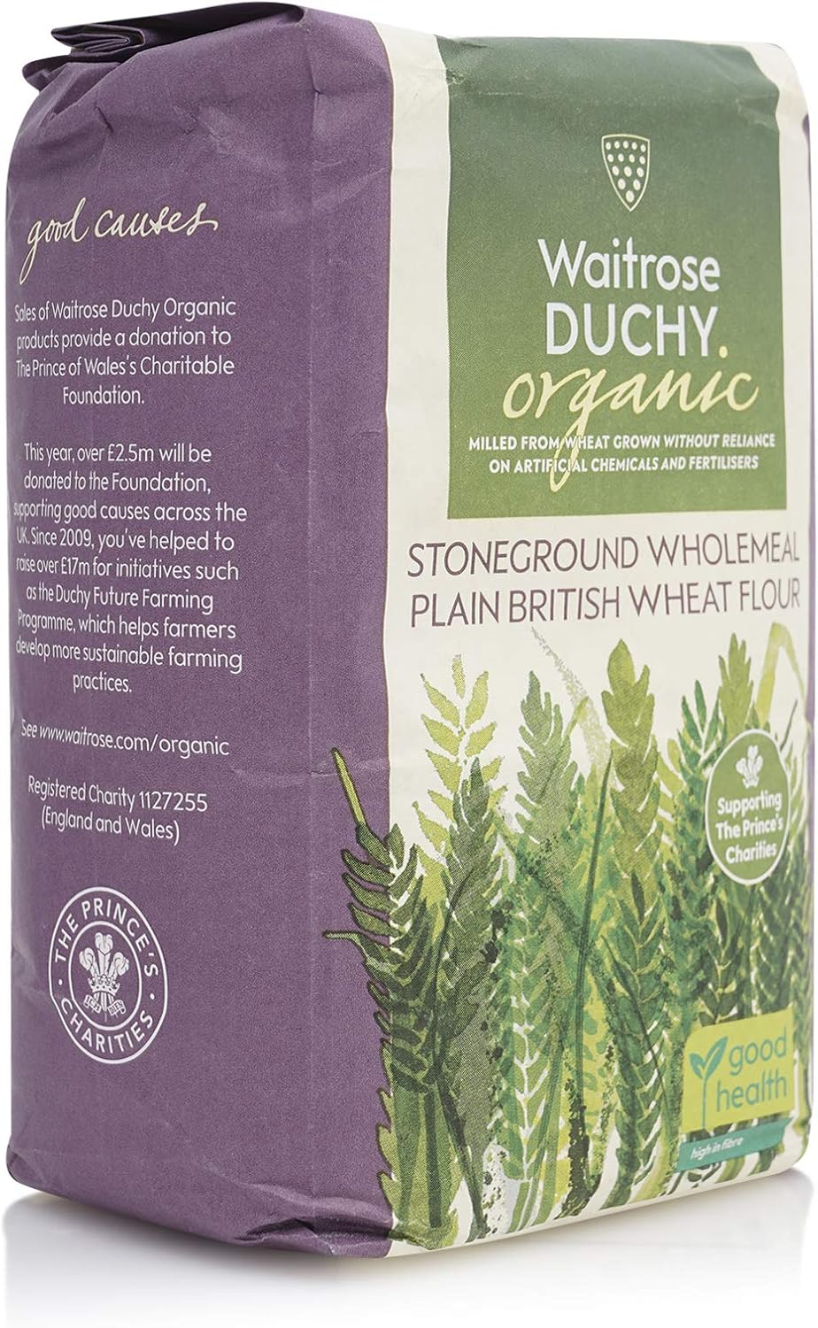 Waitrose Duchy Organic Stoneground Plain Wholemeal Flour - 1.5 kg: Buy ...