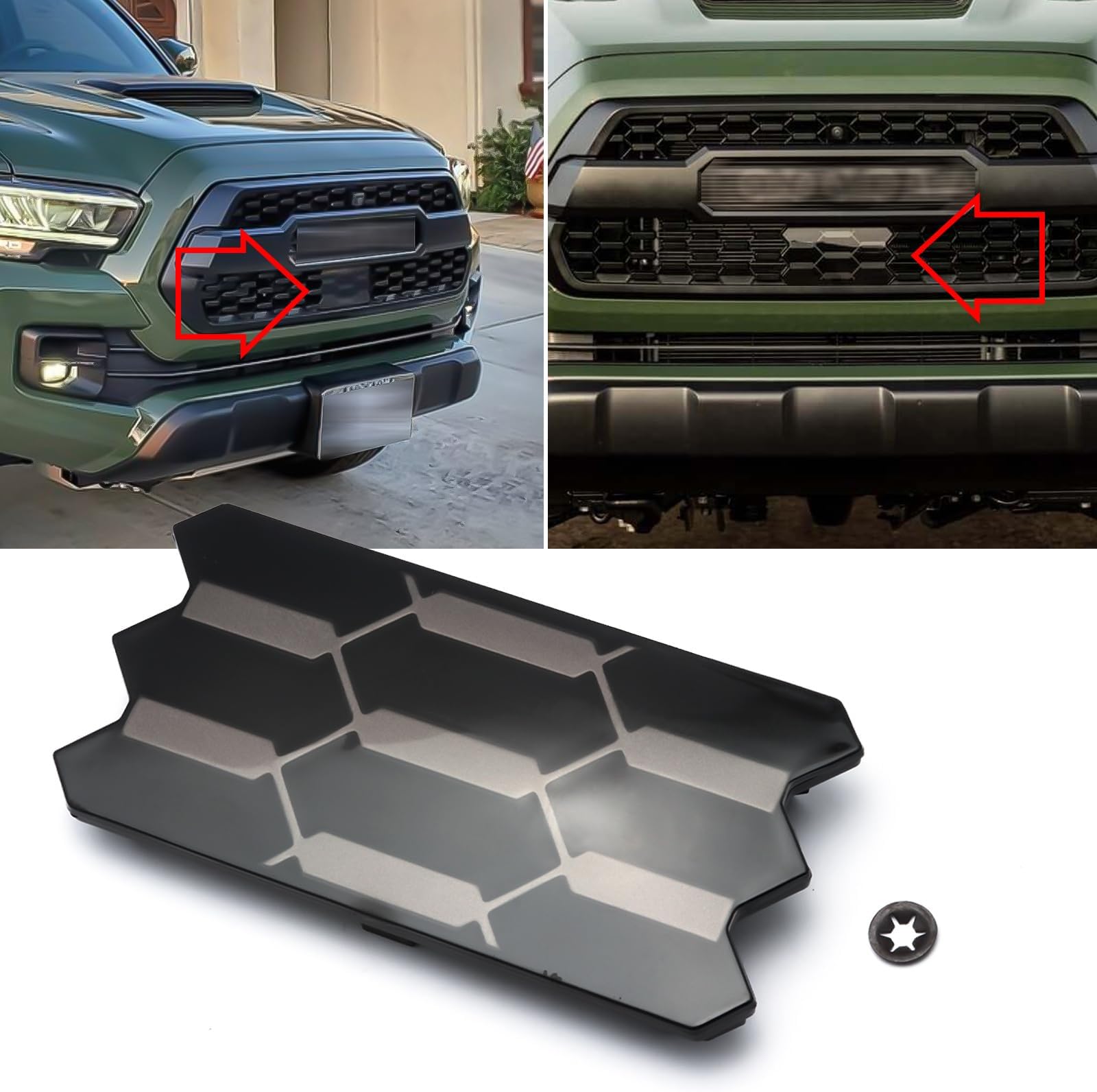 Amazon.com: Xotic Tech OE Style Front Grill Garnish Radiator TSS Sensor ...