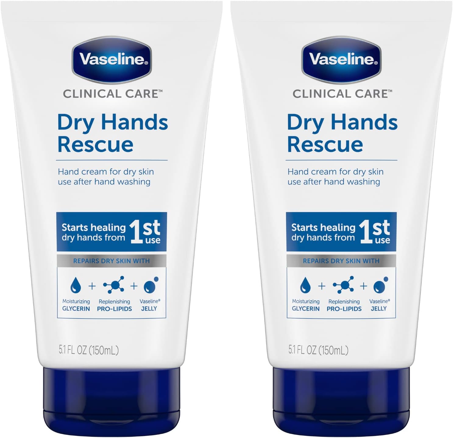 Amazon.com : Vaseline Clinical Care Extremely Dry Skin Rescue Hand And ...