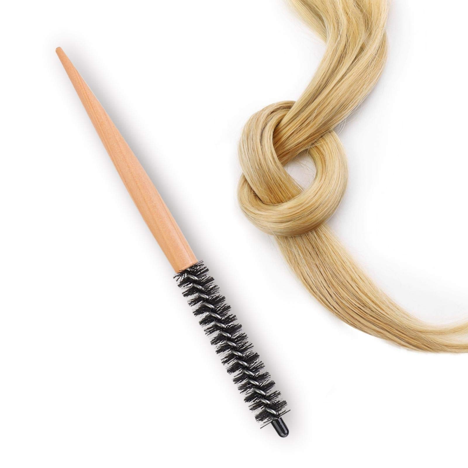 Amazon.com : Mini Round Brush Small Round Hair Brush Hairdressing Comb ...