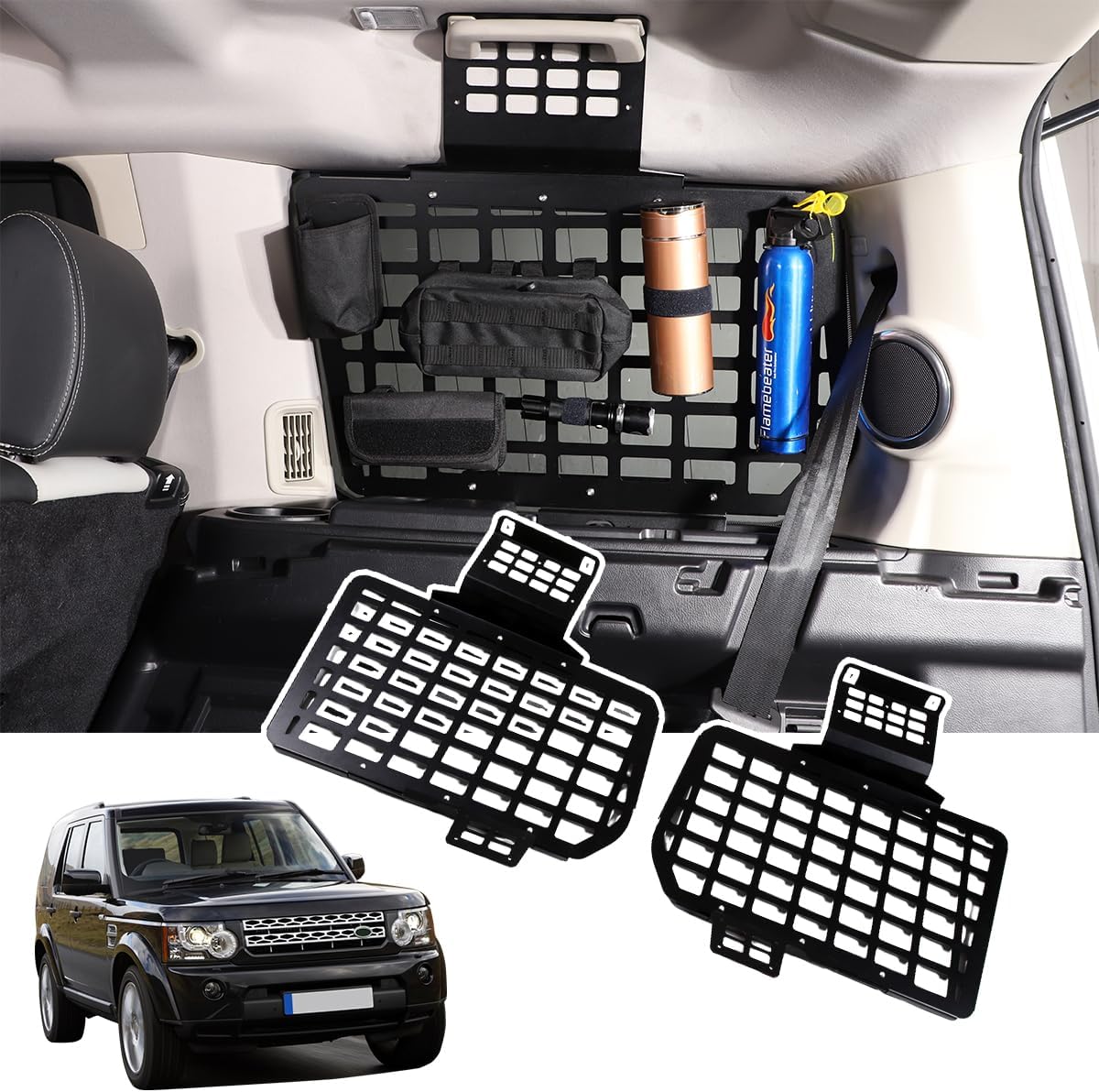 Amazon.com: JONKOKO Alloy Modular Storage Panel System Rear Cargo Rack ...