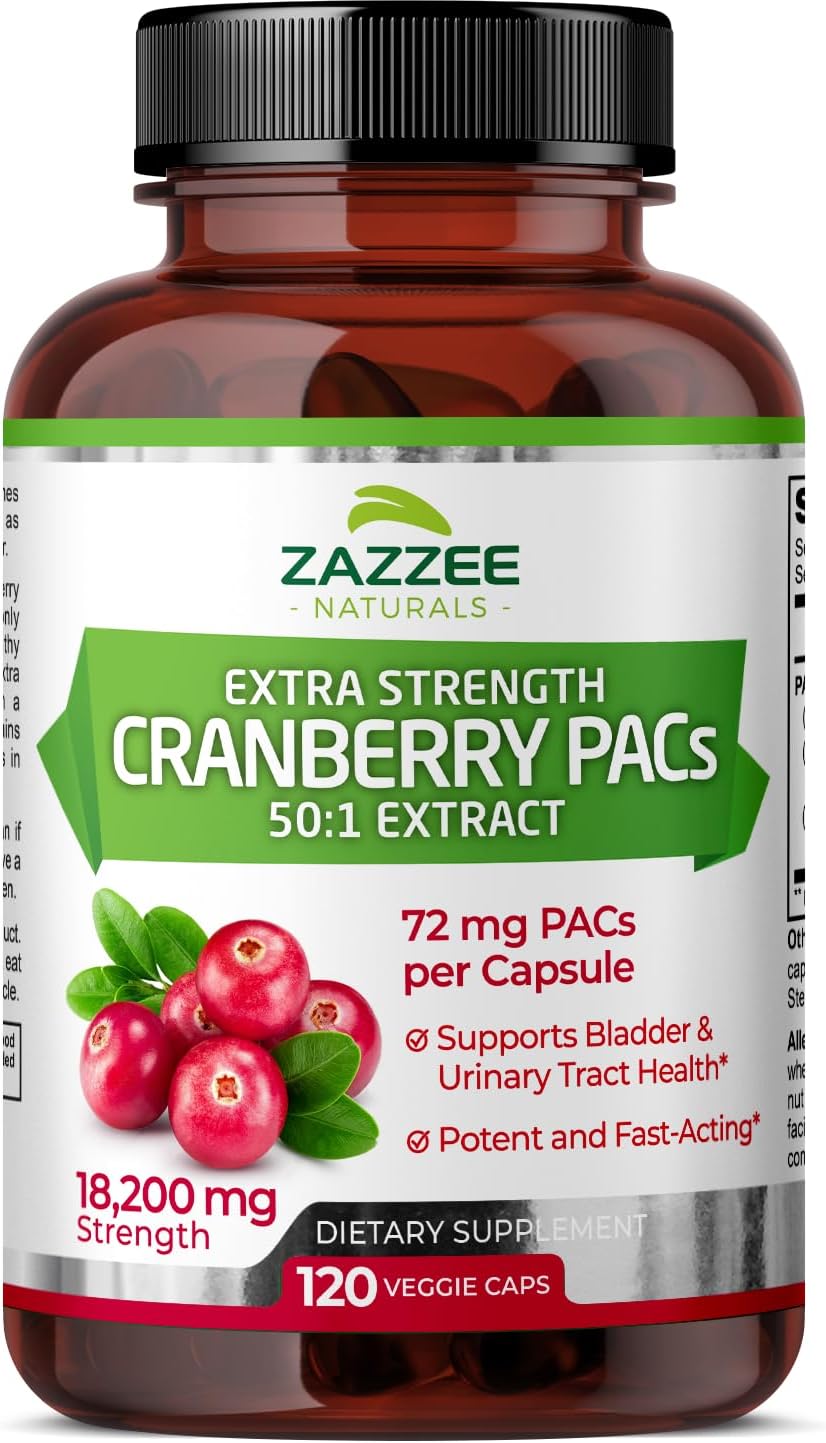 Amazon.com: trunature Cranberry 650 mg, 140 Vegetarian Capsules (2 Pack ...