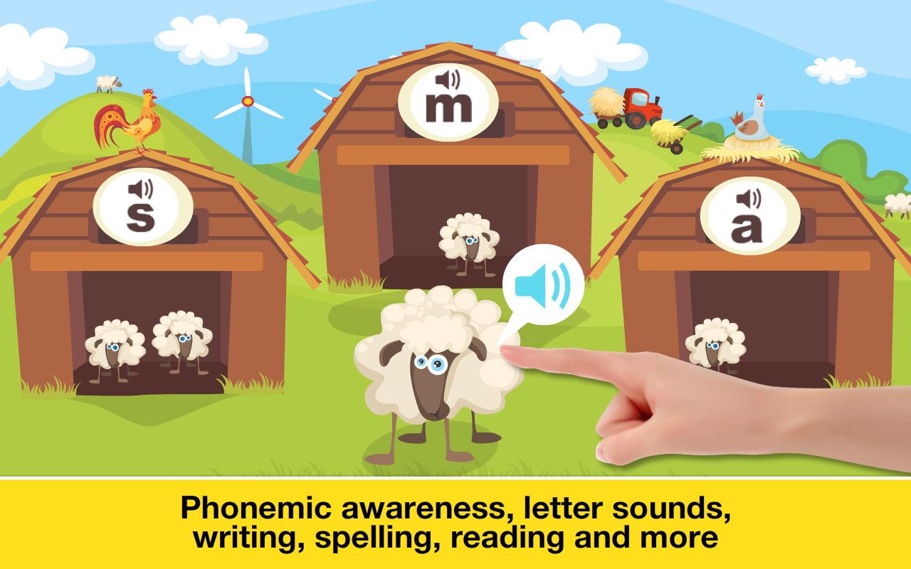 Phonics: Fun on Farm - Reading, Spelling and Tracing Educational ...