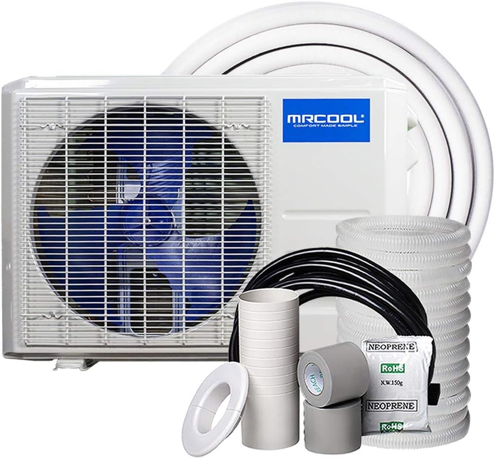 Goodman Mini Split 18,000 BTU 18 SEER2, Inverter Ductless Air ...
