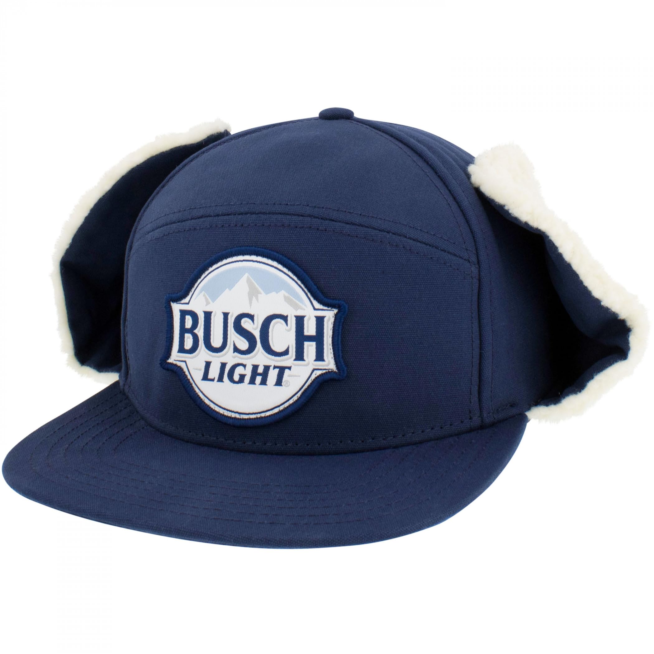 Busch Light Classic Logo Lumberjack Hat Blue at Amazon Men’s Clothing store