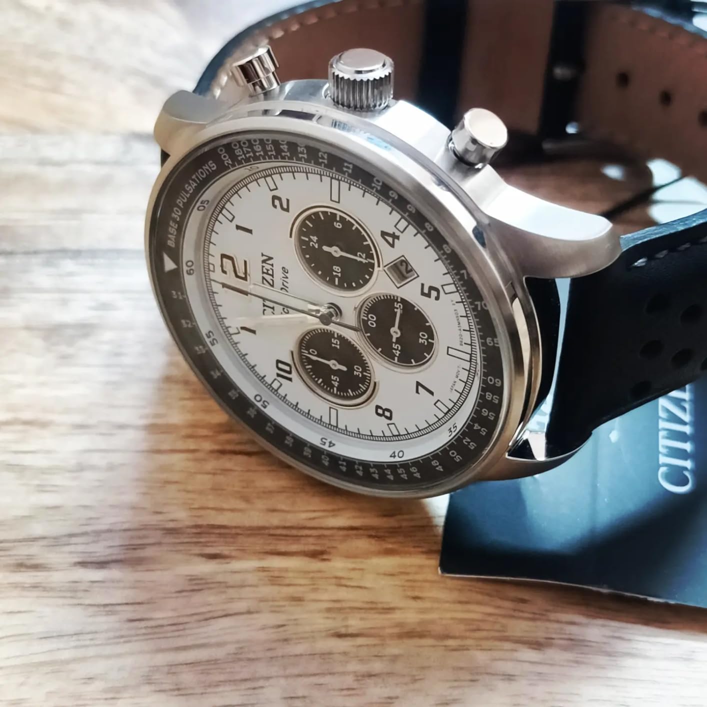 Citizen Future Force Eco-Drive Chronograph Watch CA4500-32A : Amazon.in ...