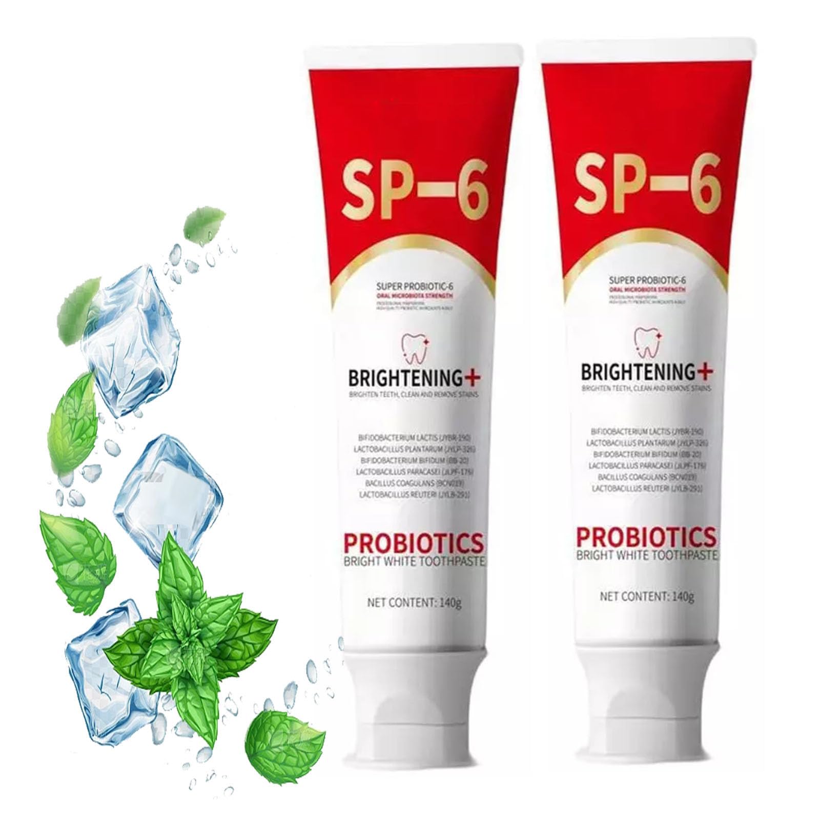 Amazon.com : Sp-6 Ultra Whitening Toothpaste, Probiotics Bright White ...