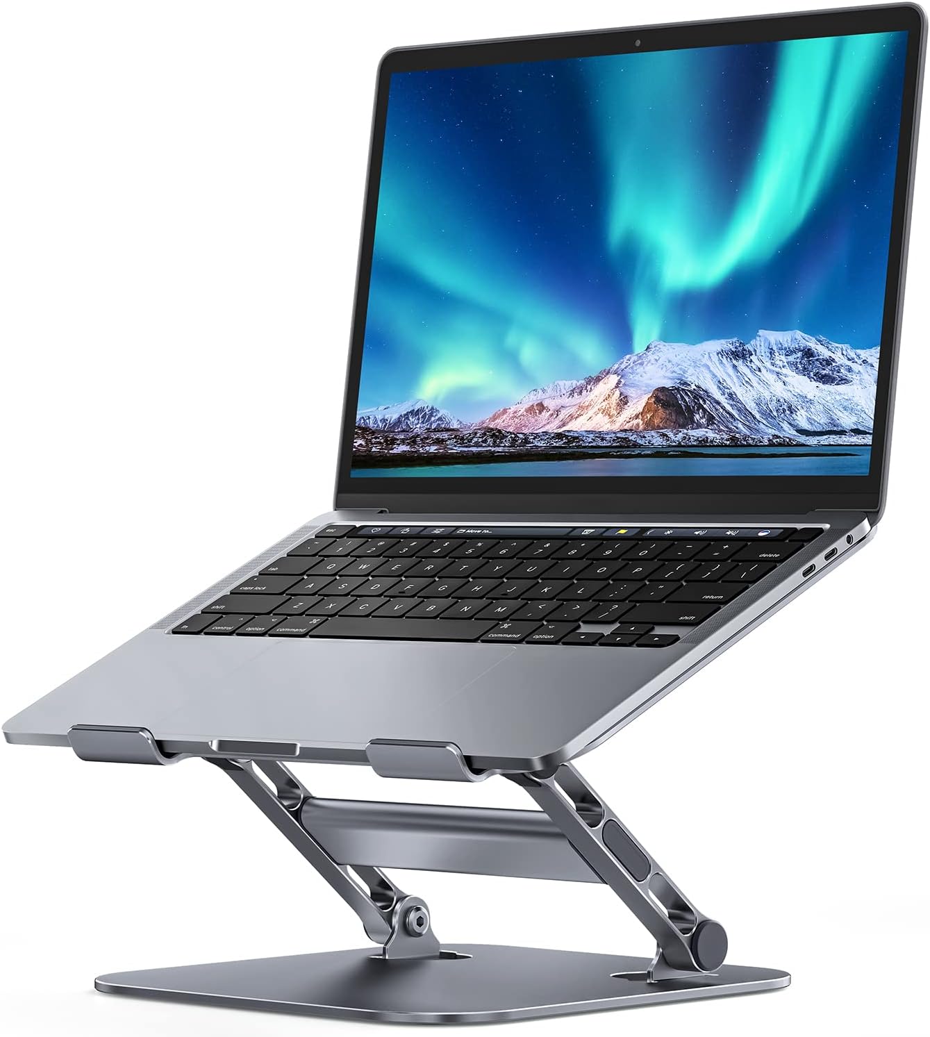 Amazon.com: Laptop Stand for Desk Adjustable Laptop Riser Holder ...
