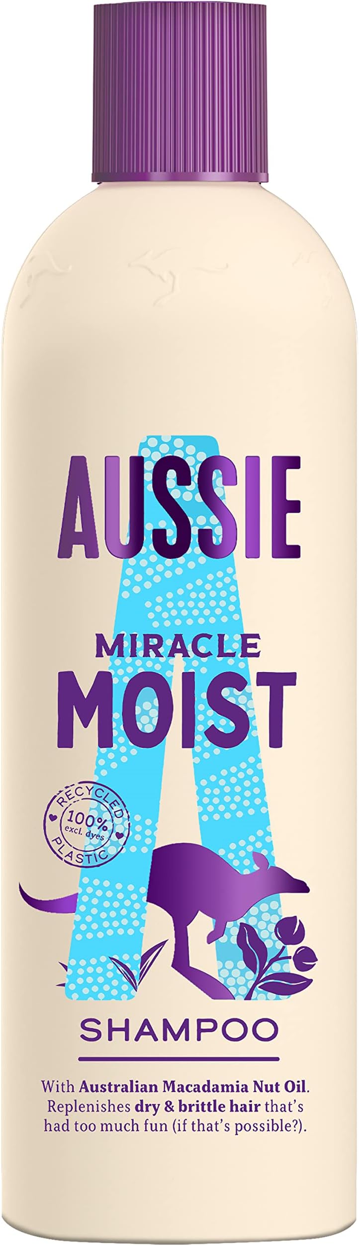 Amazon.com : Aussie Mega Moist Shampoo 13.50 oz : Hair Shampoos ...