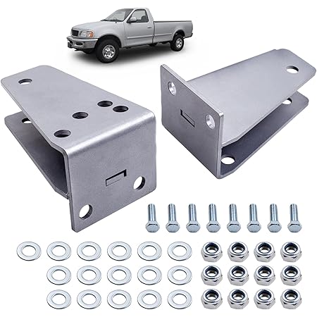 Amazon.com: maXpeedingrods Front Axle Pivot Drop Bracket for Ford F250 ...