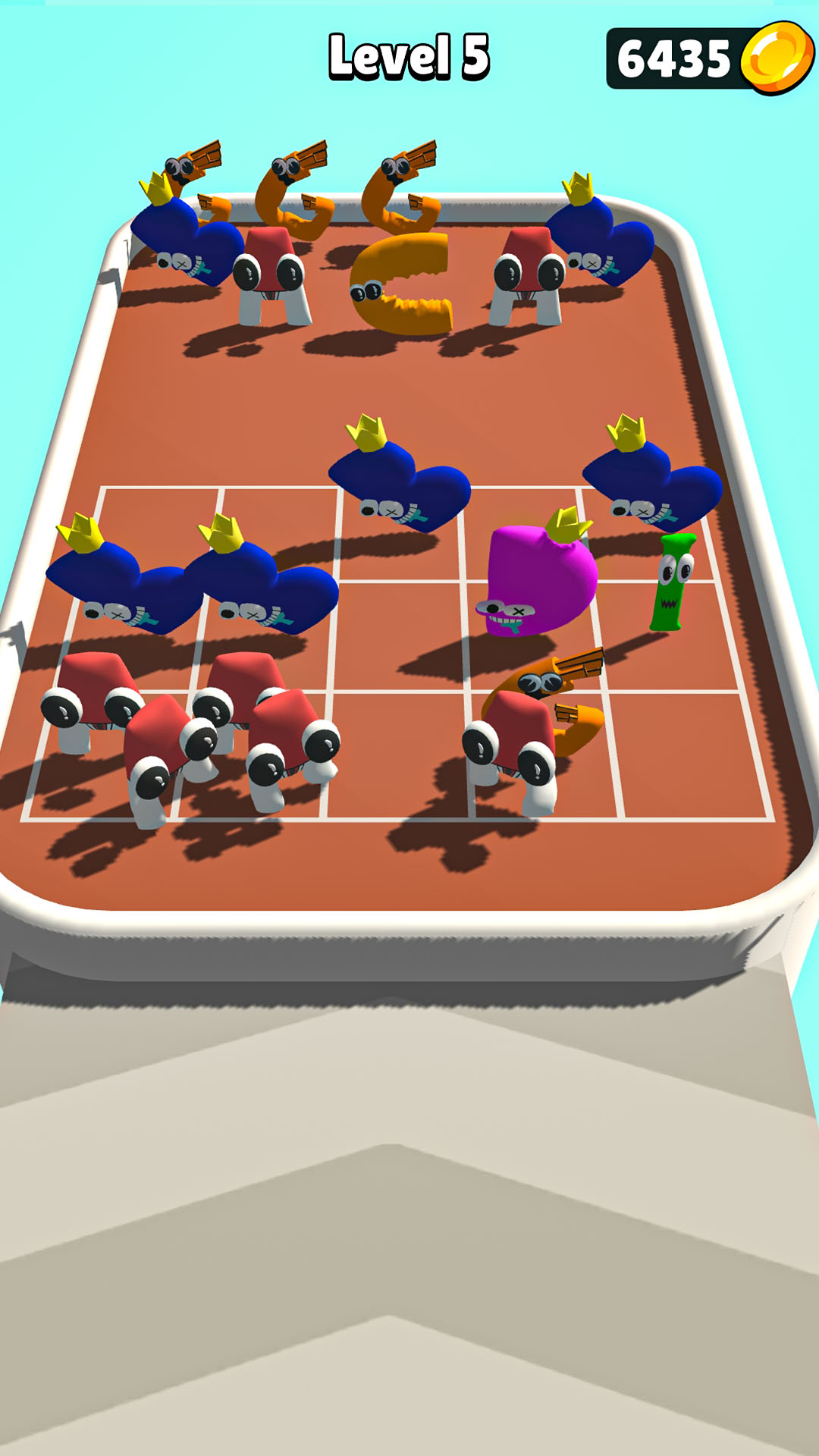Merge Letter Monsters Run 3D: A-Z Alphabet Merge Battle Rush - App on ...