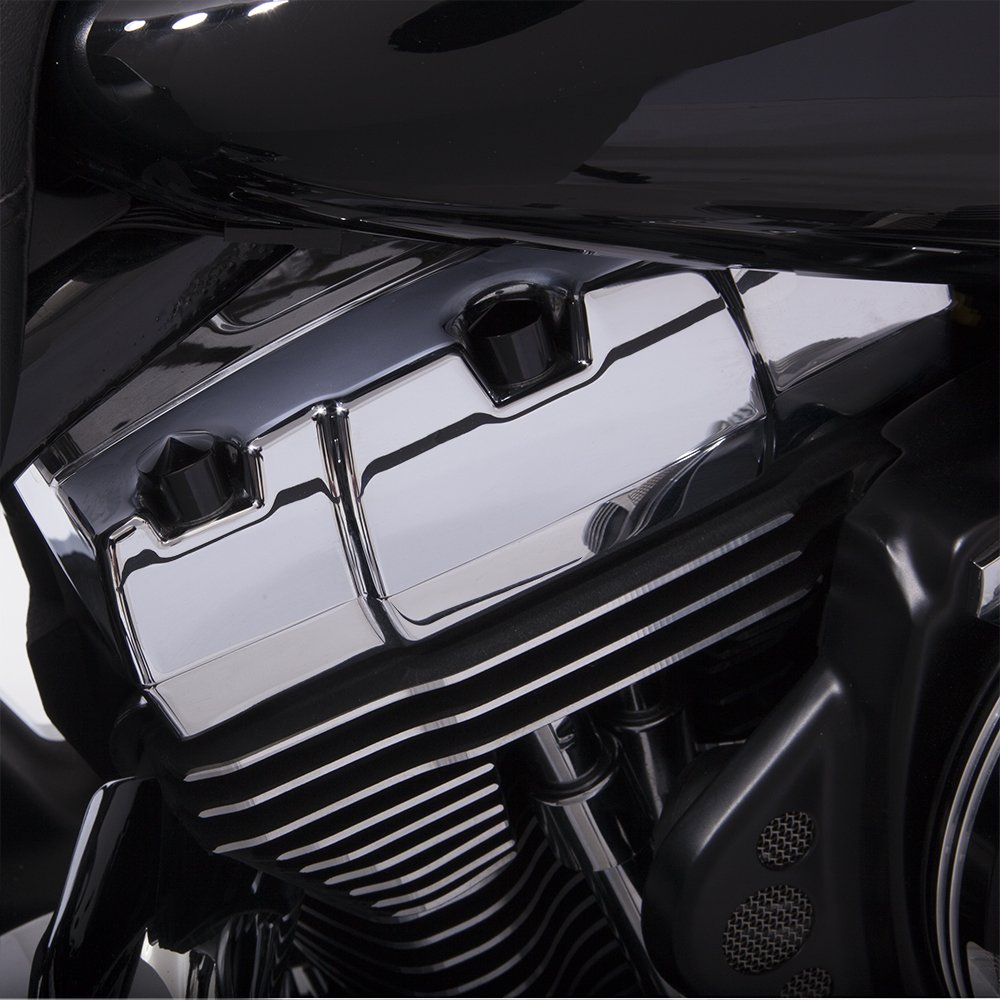 Snapklik.com : Ciro 70008 Rocker Box Bolt Cap Set Black 6 Pack
