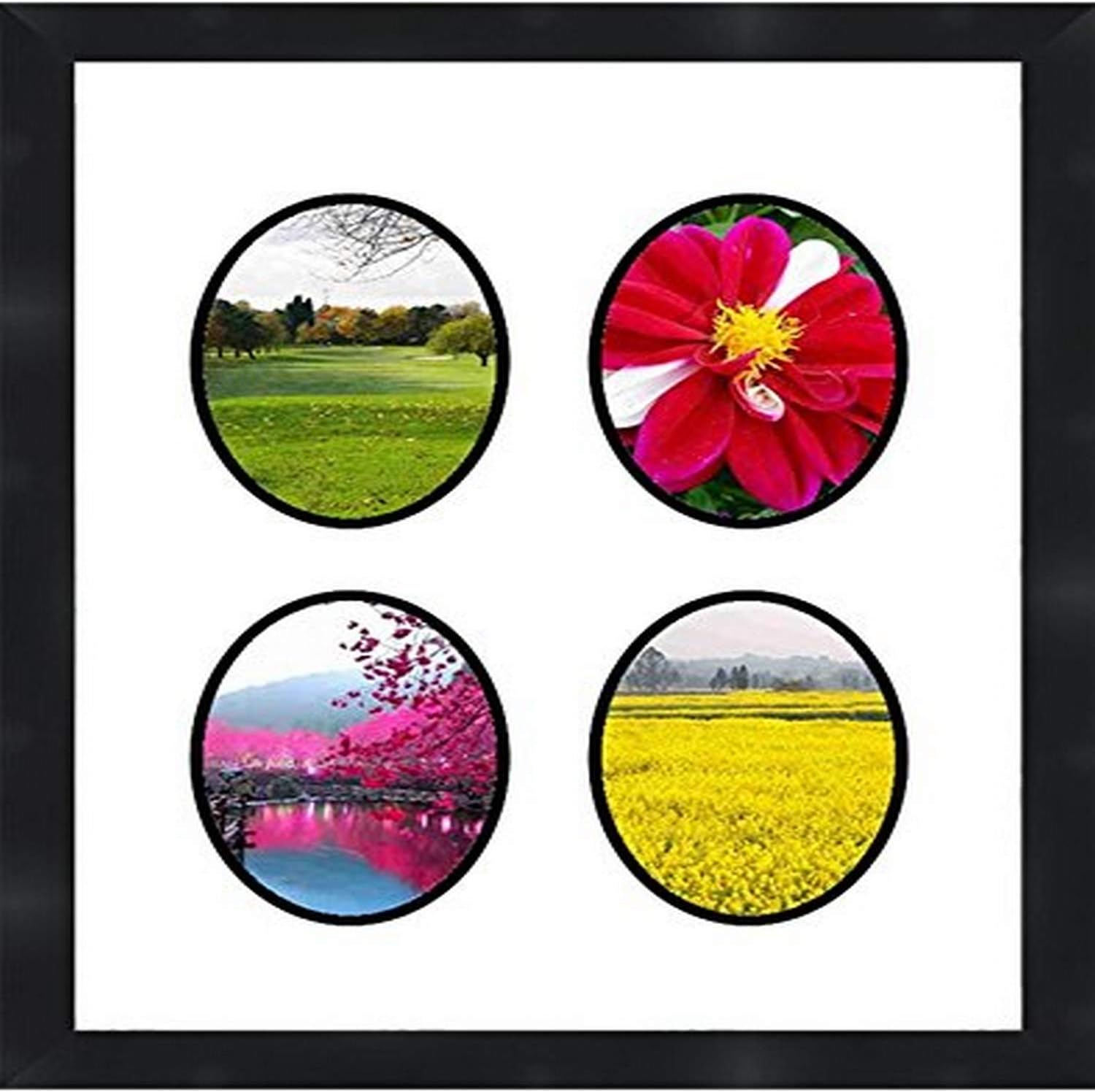 Amazon.com - Frames By Mail multimat-58936 Four Oval Opening Collage ...