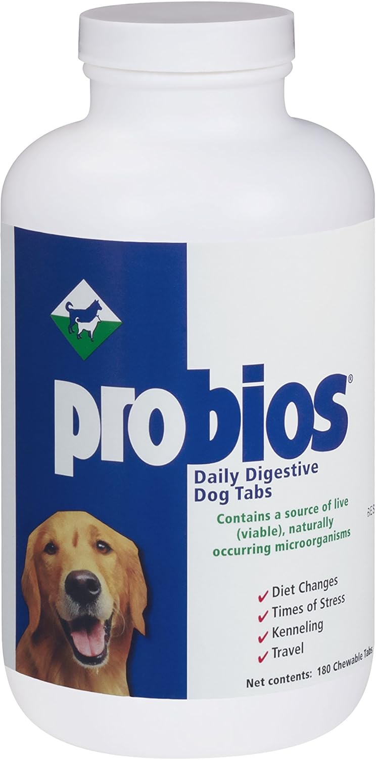 Amazon.com : Probios Digestive Tablets for Dogs - 180 Count : Pet ...