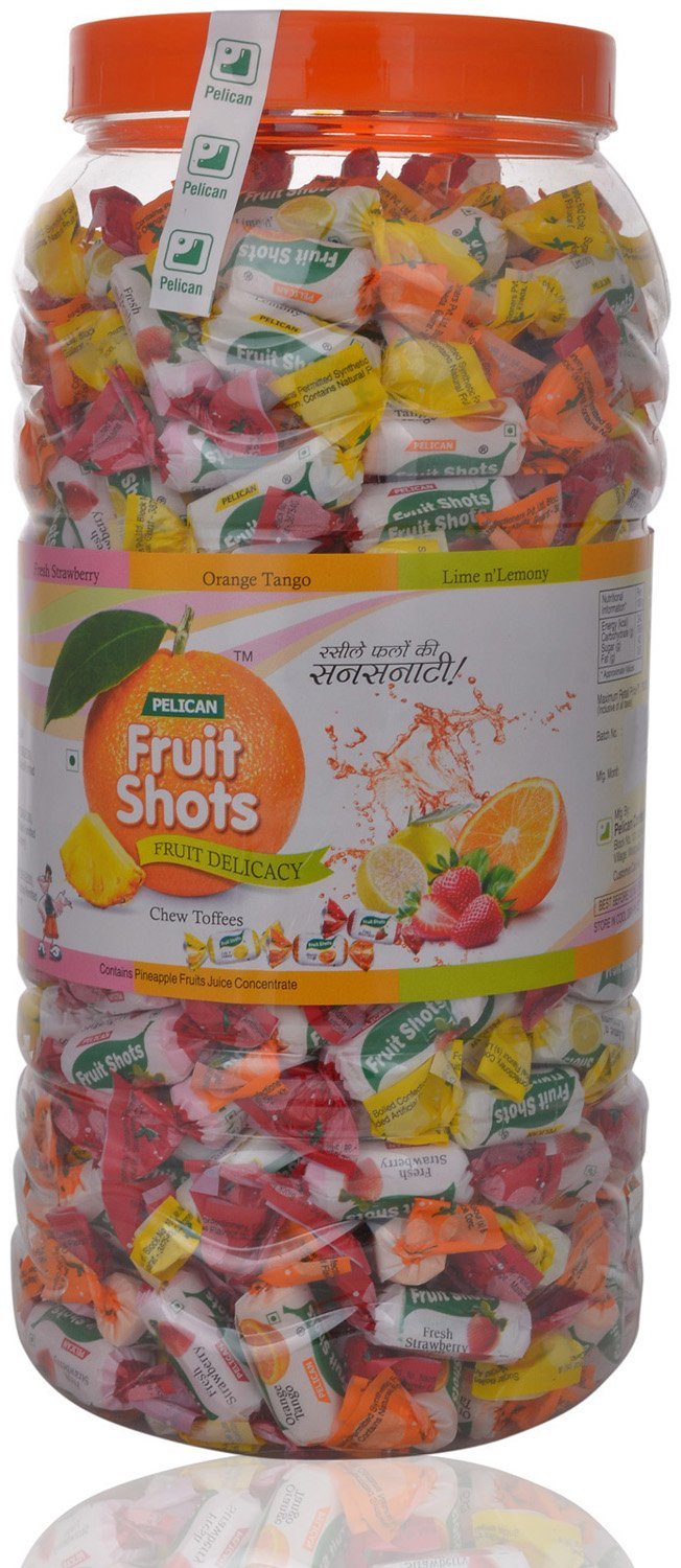 Pelican Strawberry, Orange and Lemon Fruit Shots - 1.292 kg : Amazon.in ...