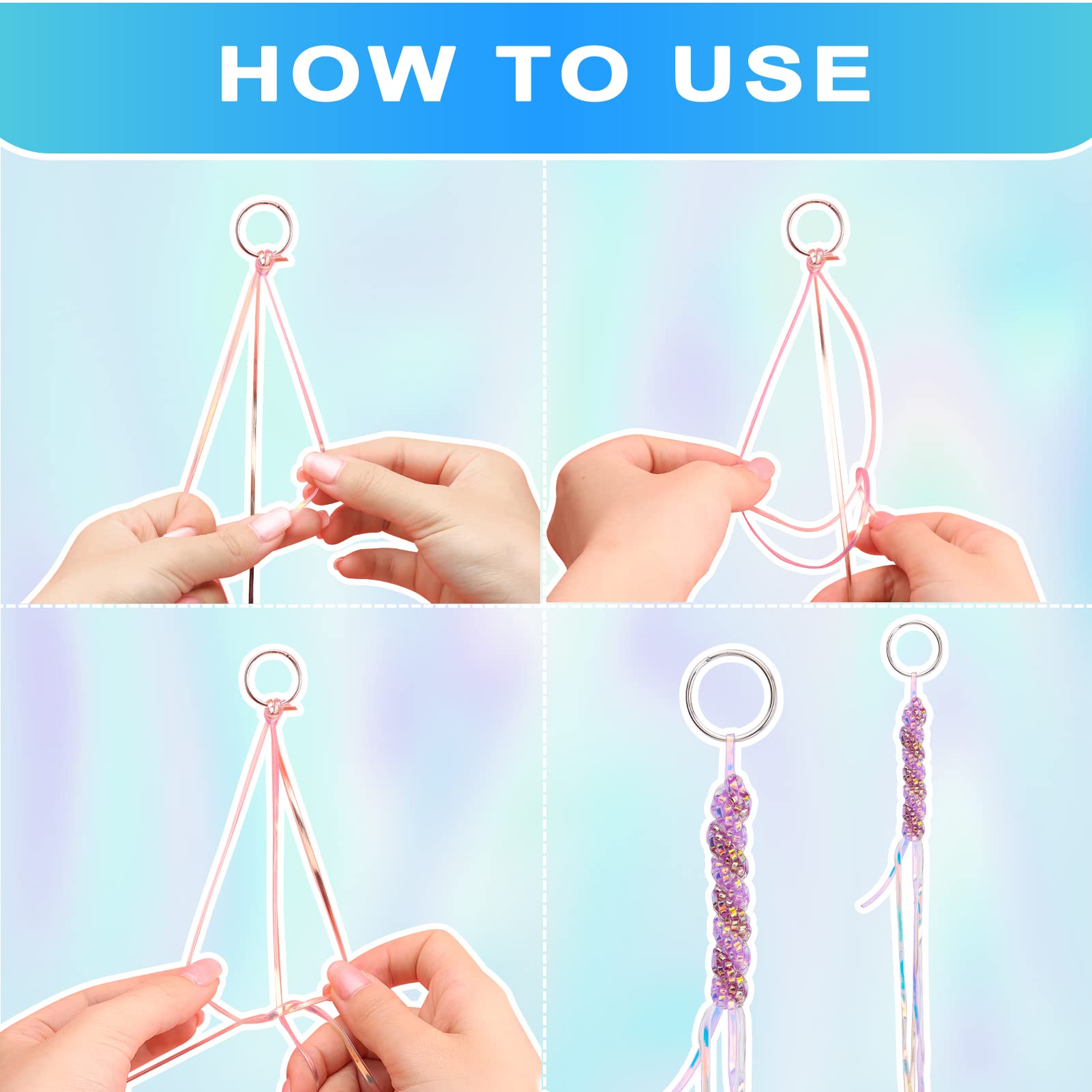 Gimp String Crafts Rexlace Craft Lace Gimp & Lanyard String 6 Neon