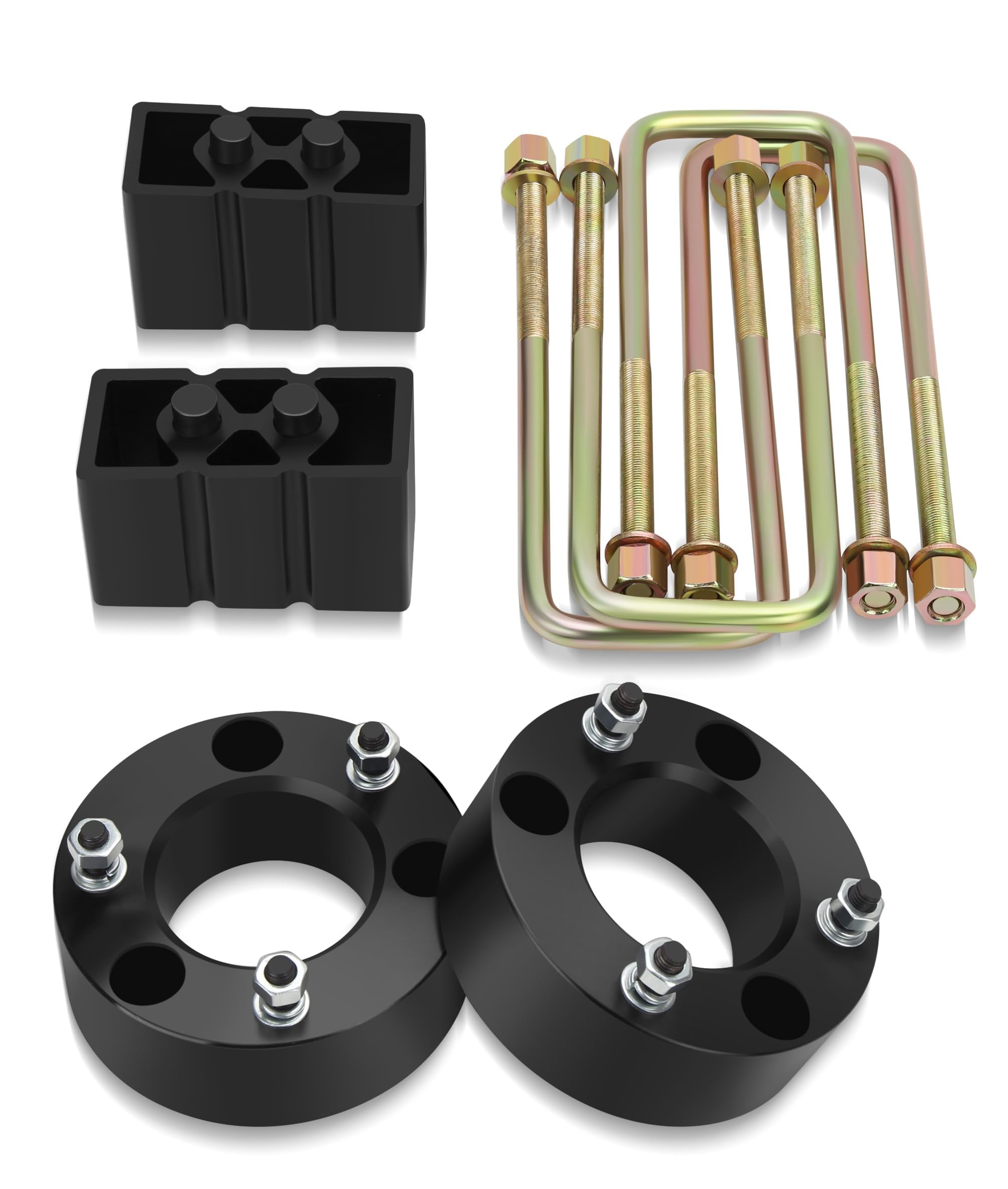 Snapklik.com : Glorider 3 Front And 3 Rear Truck Lift Kit For F150, 3 ...