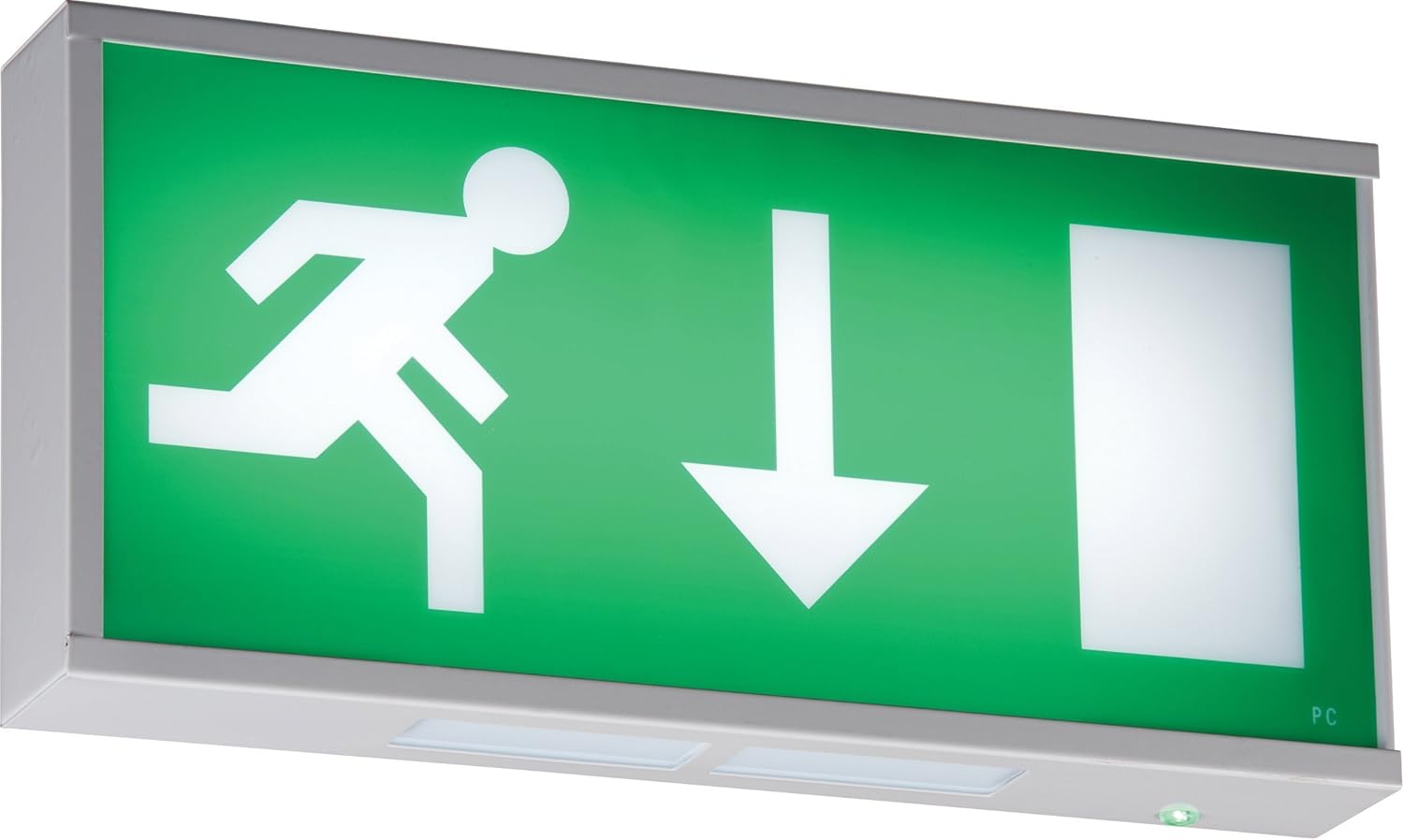 Knightsbridge EMRUN IP20 Wall Mounted Led Emergency Exit Sign : Amazon ...