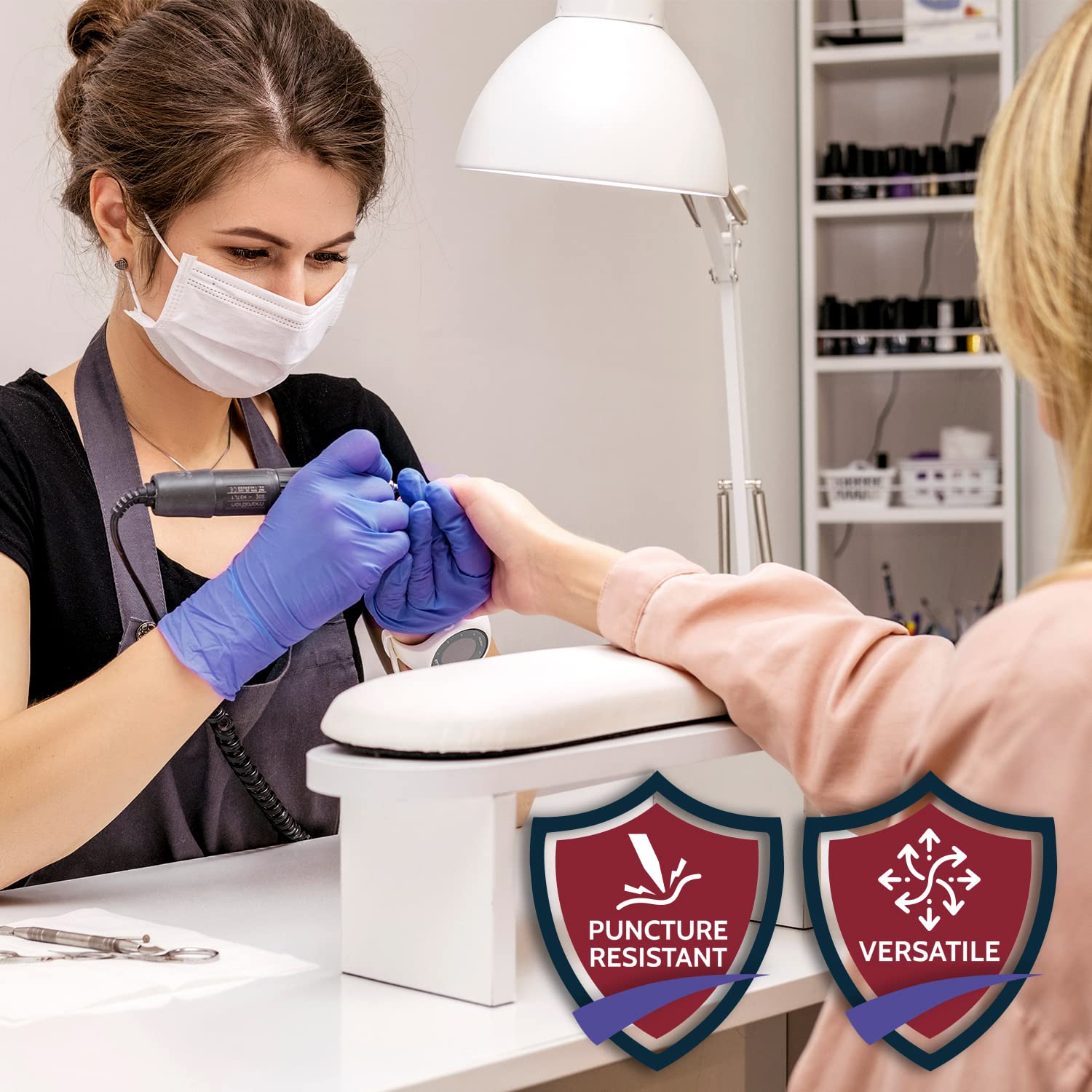 Snapklik.com : SHIELD LINE Nitrile Medical Examination Gloves ...