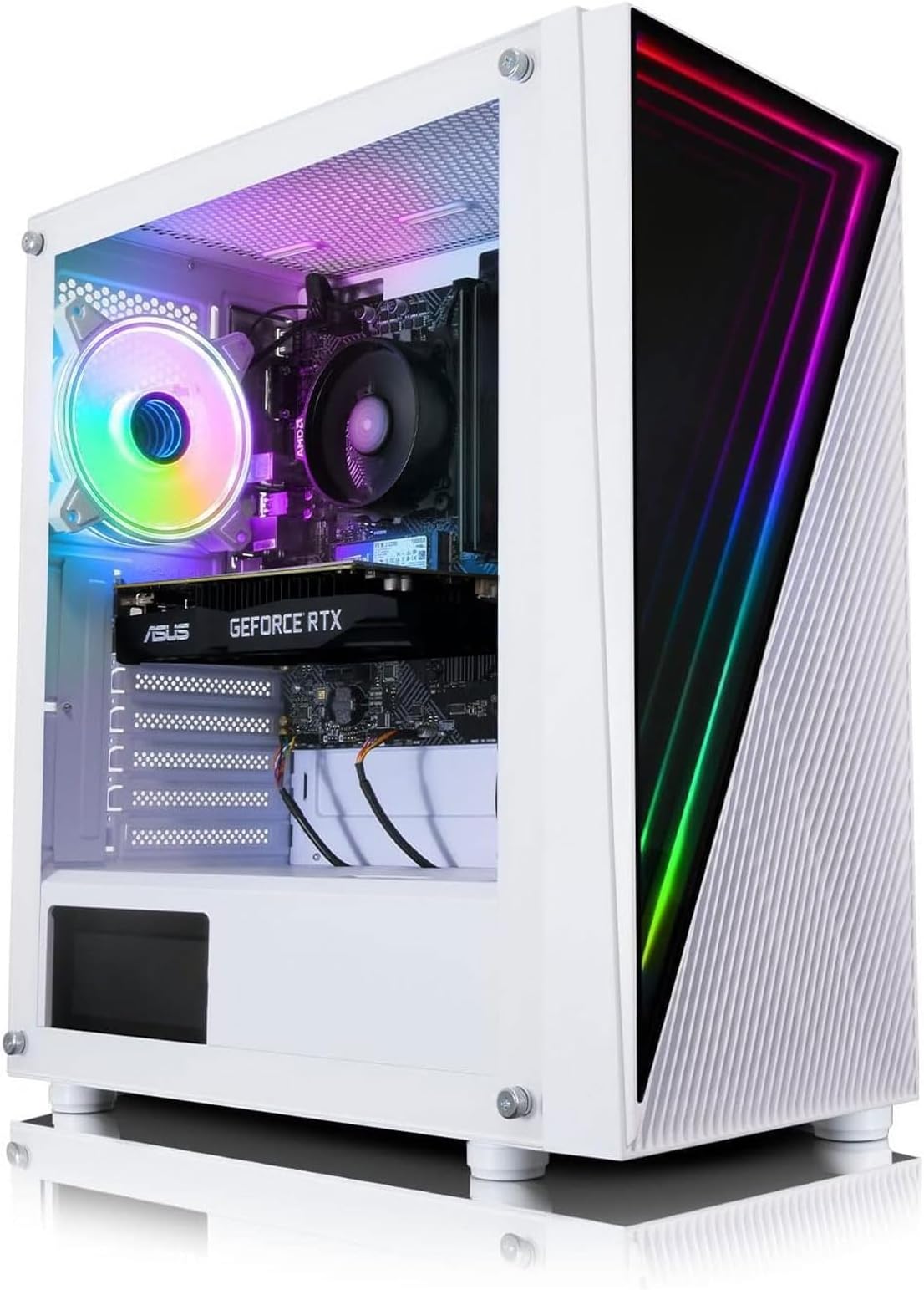 CYBERPOWERPC Wyvern Gaming PC - Intel Core i5-12400F, Nvidia RTX 3050 ...