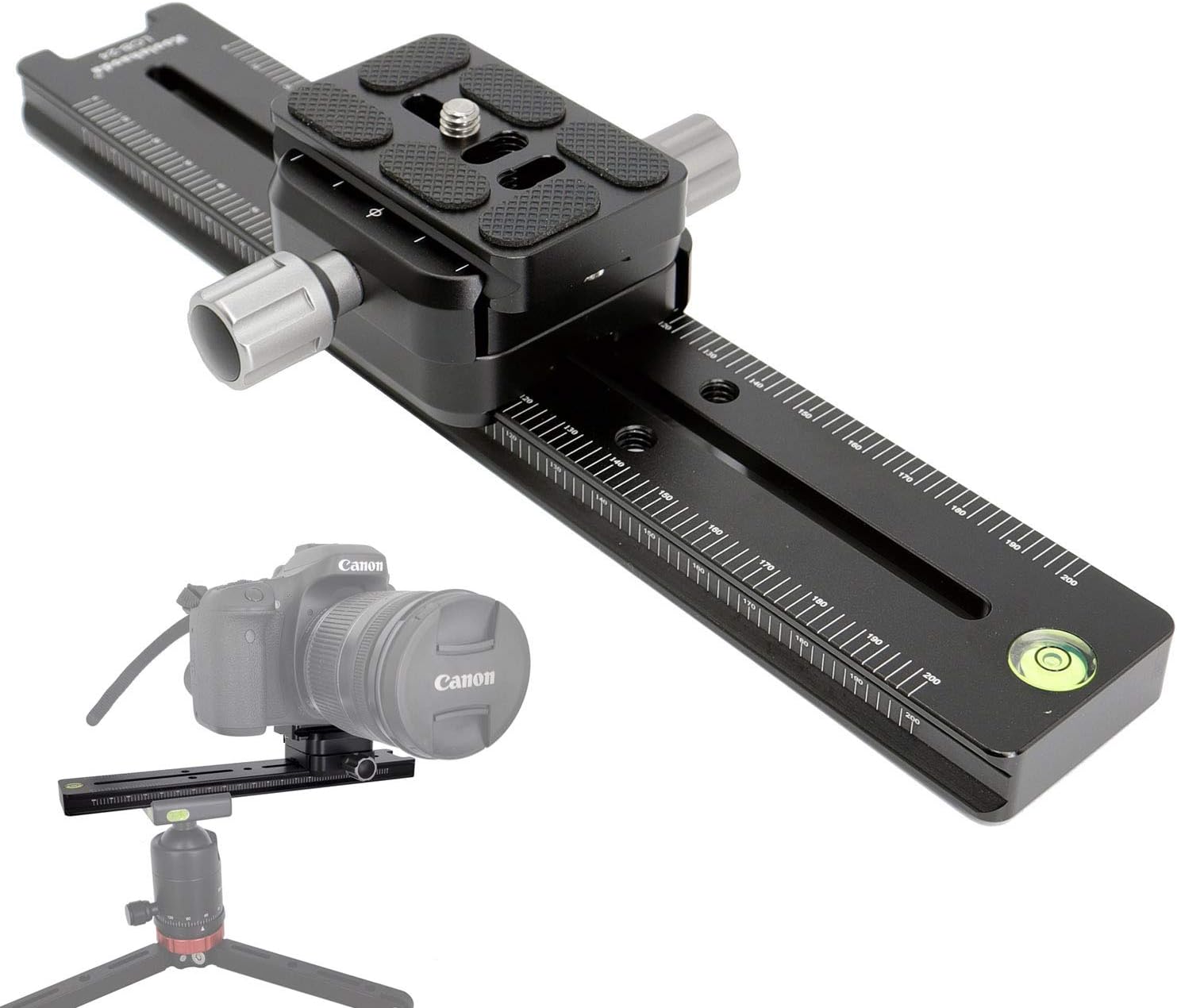 Amazon.com : NEEWER 4-Way Macro Focusing Rail Slider with Quick Release ...