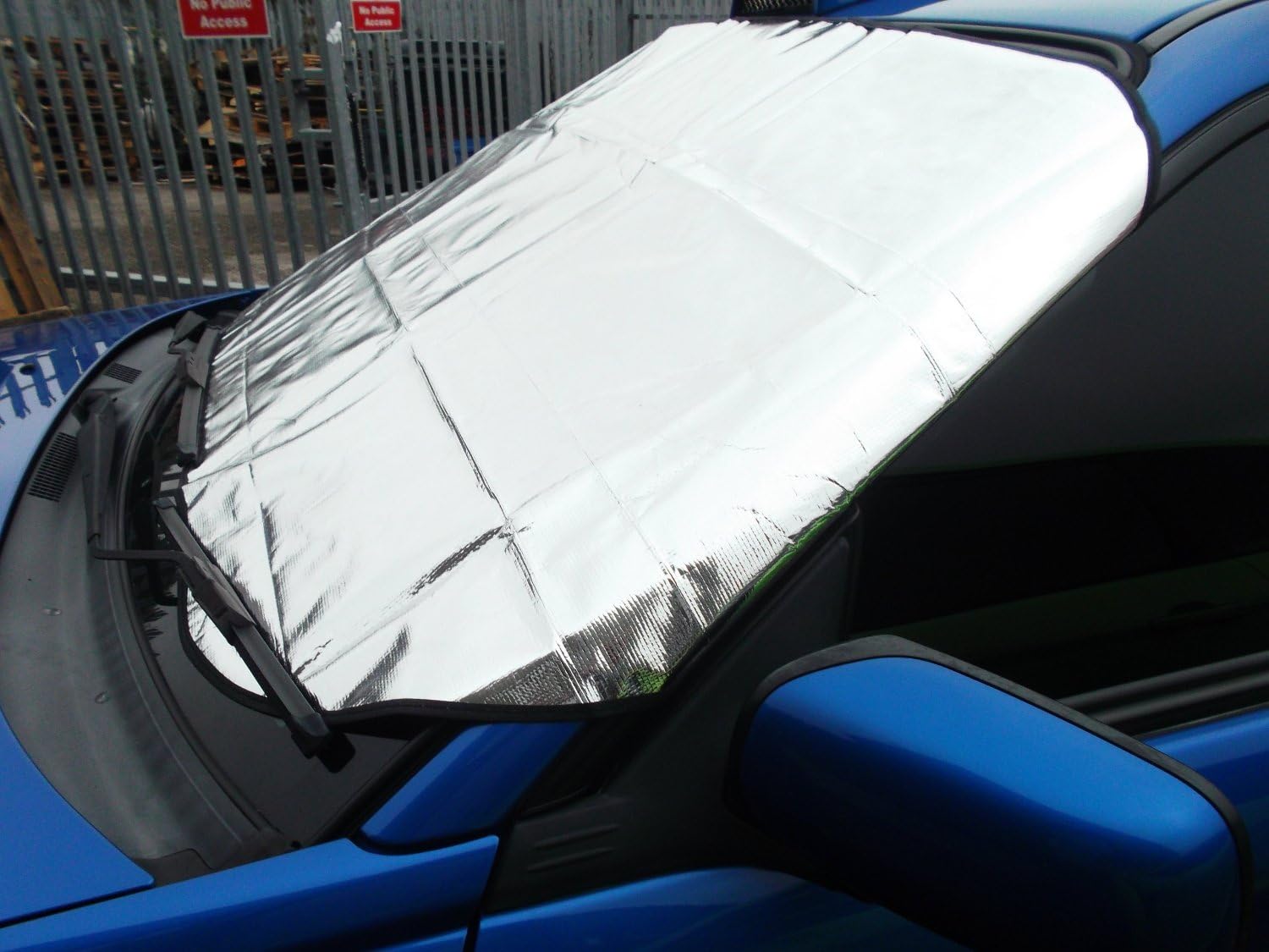 Windscreen Protection Foil Cover for Winter and Summer Protects against ...
