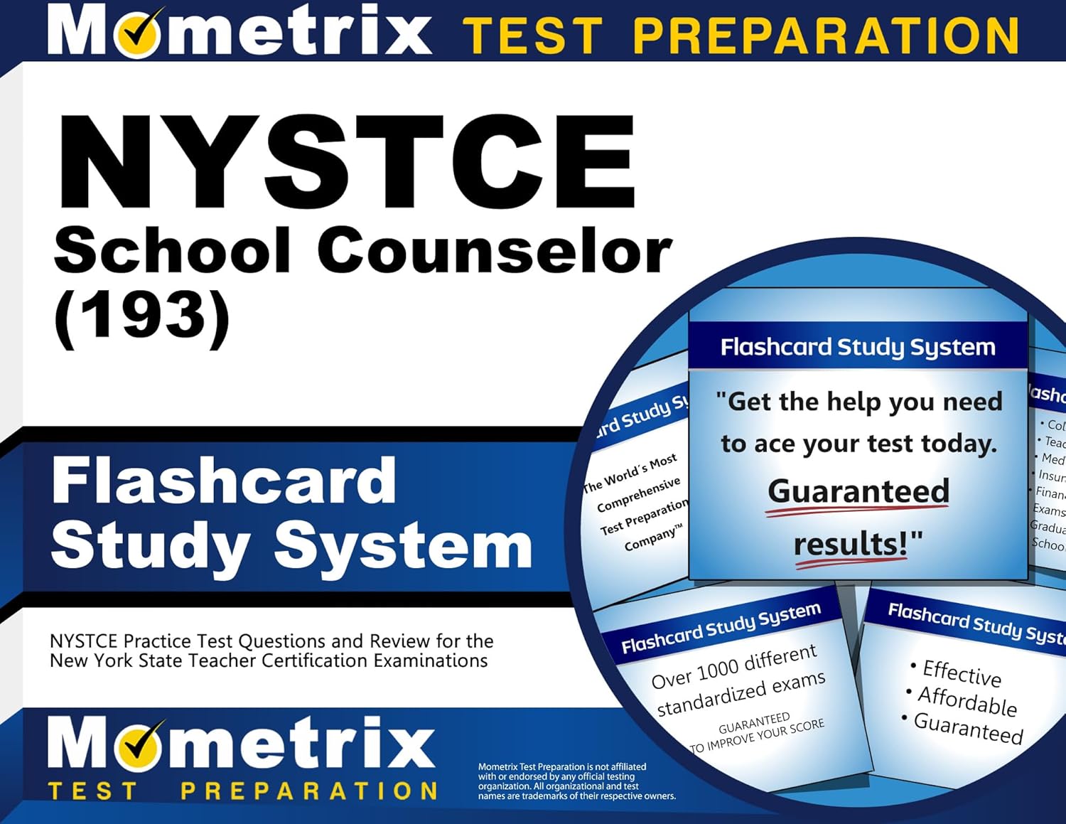 NYSTCE School Counselor (193) Flashcard Study System: NYSTCE Practice ...