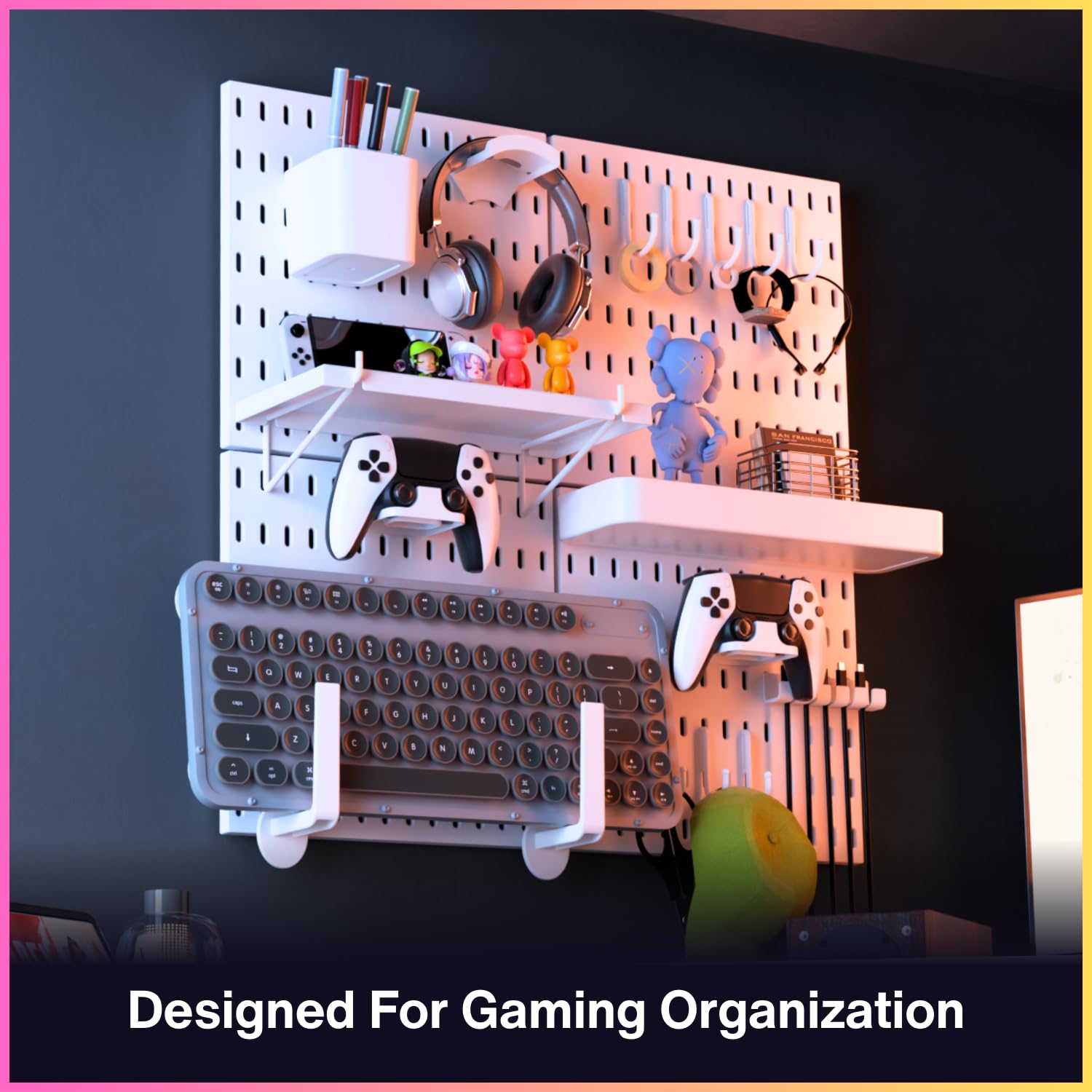 Snapklik.com : Keepo Pegboard Combination Kit, Modular Hanging Organizer