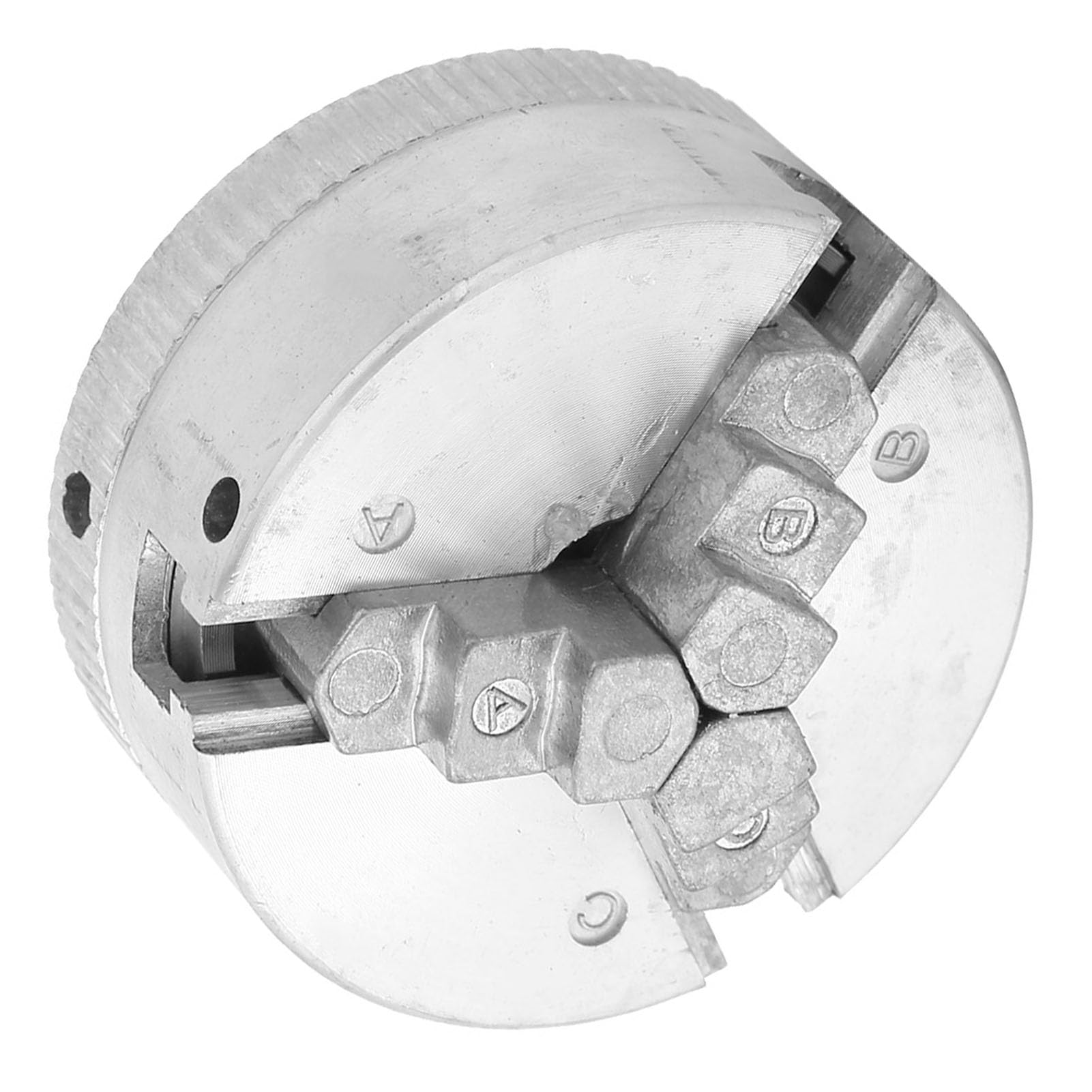 Lathe Chuck, Self Centering 3 Jaw Metal Lathe Chuck, 3 Jaw Clamp for ...