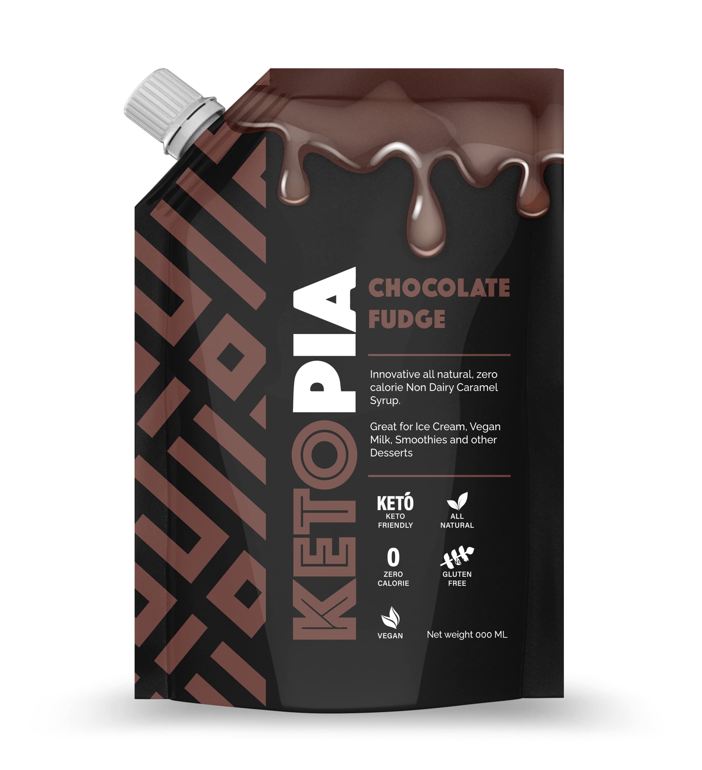 KETOPIA 2-PAQUETES Chocolate Líquido Keto (Mínimas Calorías) : Amazon ...