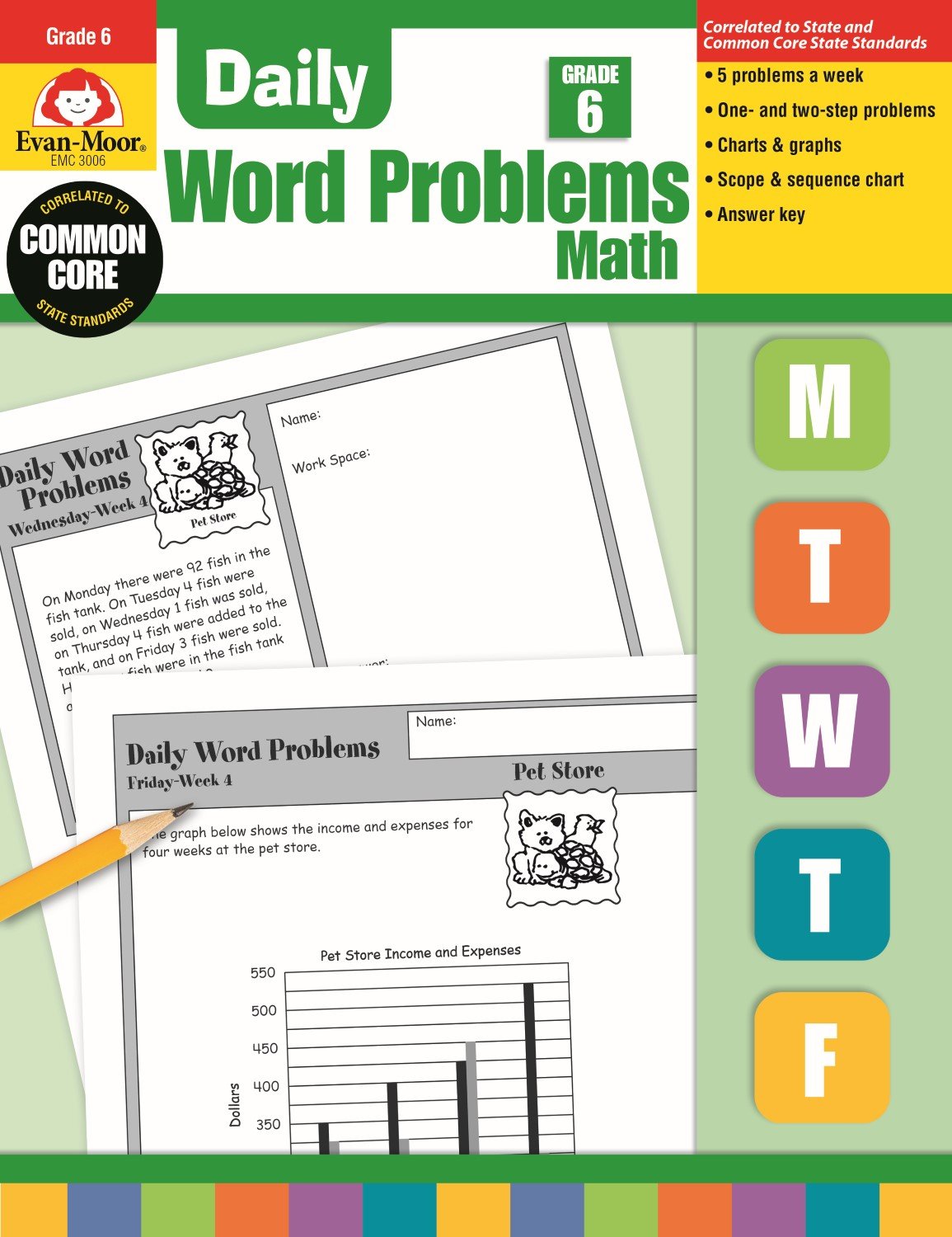 6 Grade Math Word Problems