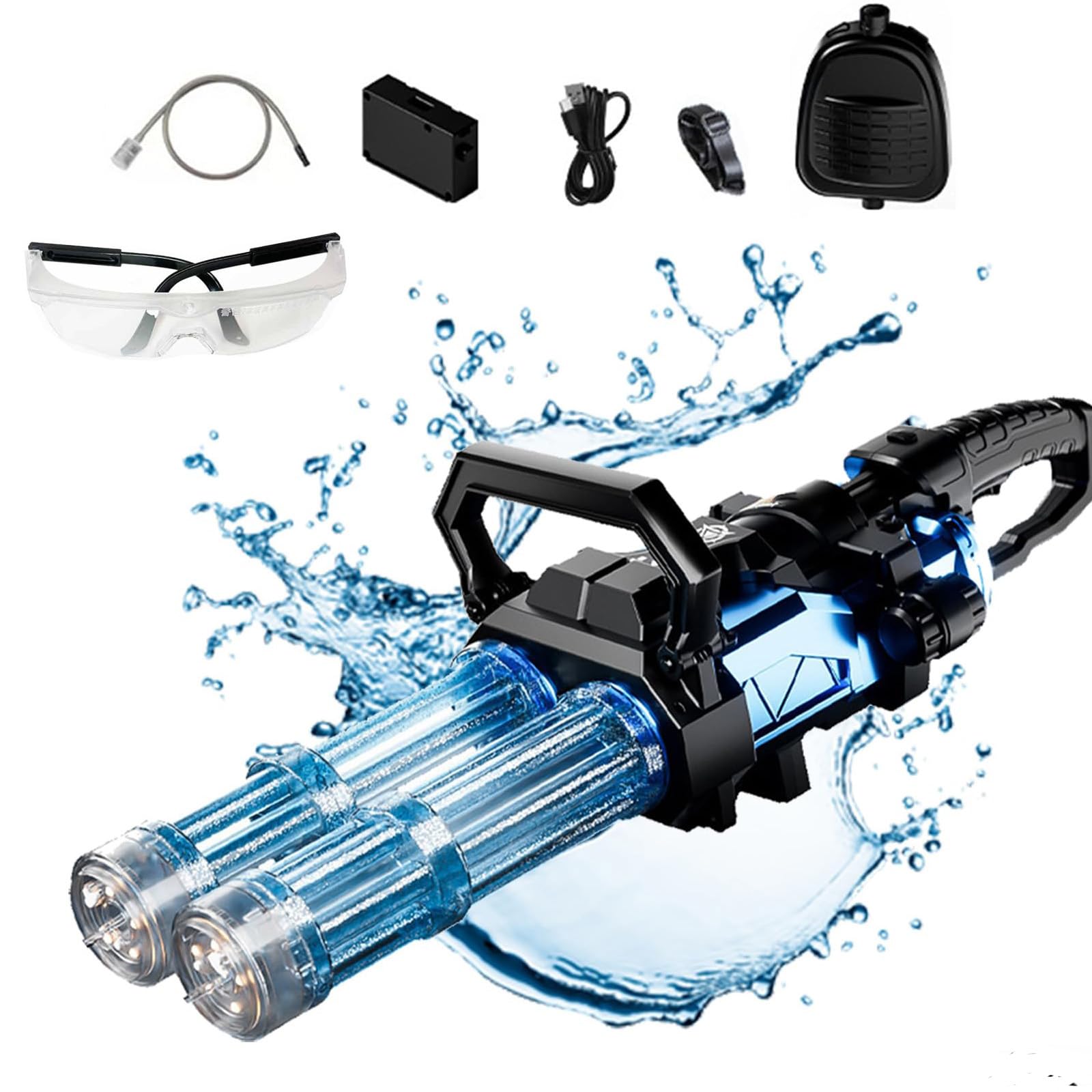 Buy Double Barrel Gatling Electric Water , Double Barrel Water , Water ...