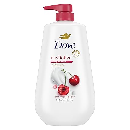 Amazon.com : Dove Body Wash with Pump Revitalizante Cherry & Chia Milk ...