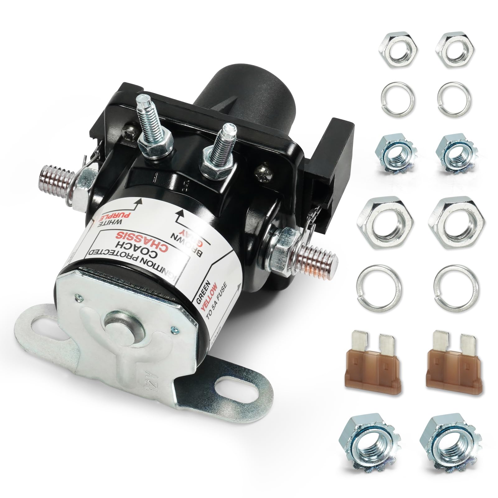 Amazon.com: VORGENS Fit for Intellitec Battery Disconnect Relay, for ...