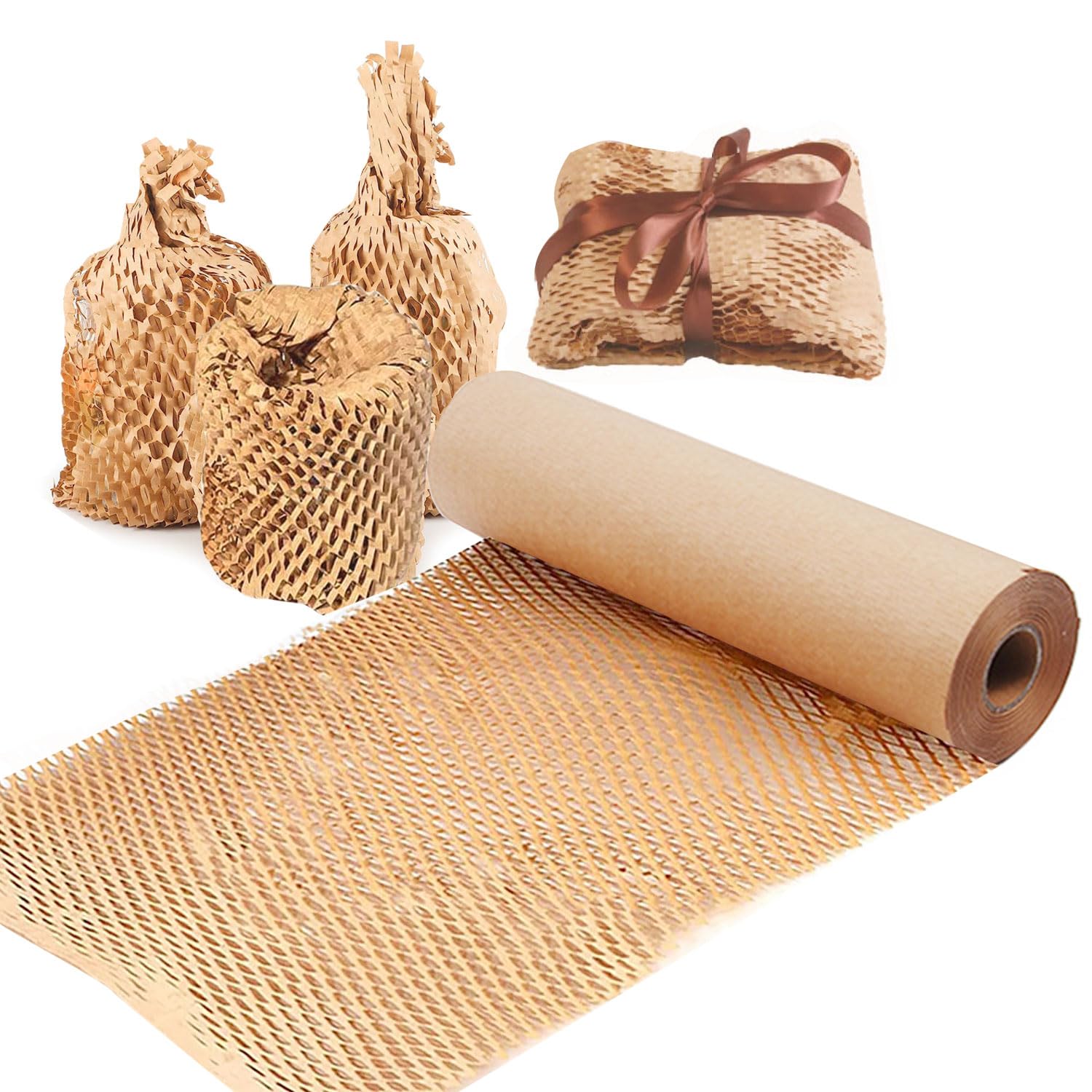 Honeycomb Packing Paper Superior Protection for Moving Recyclable ...