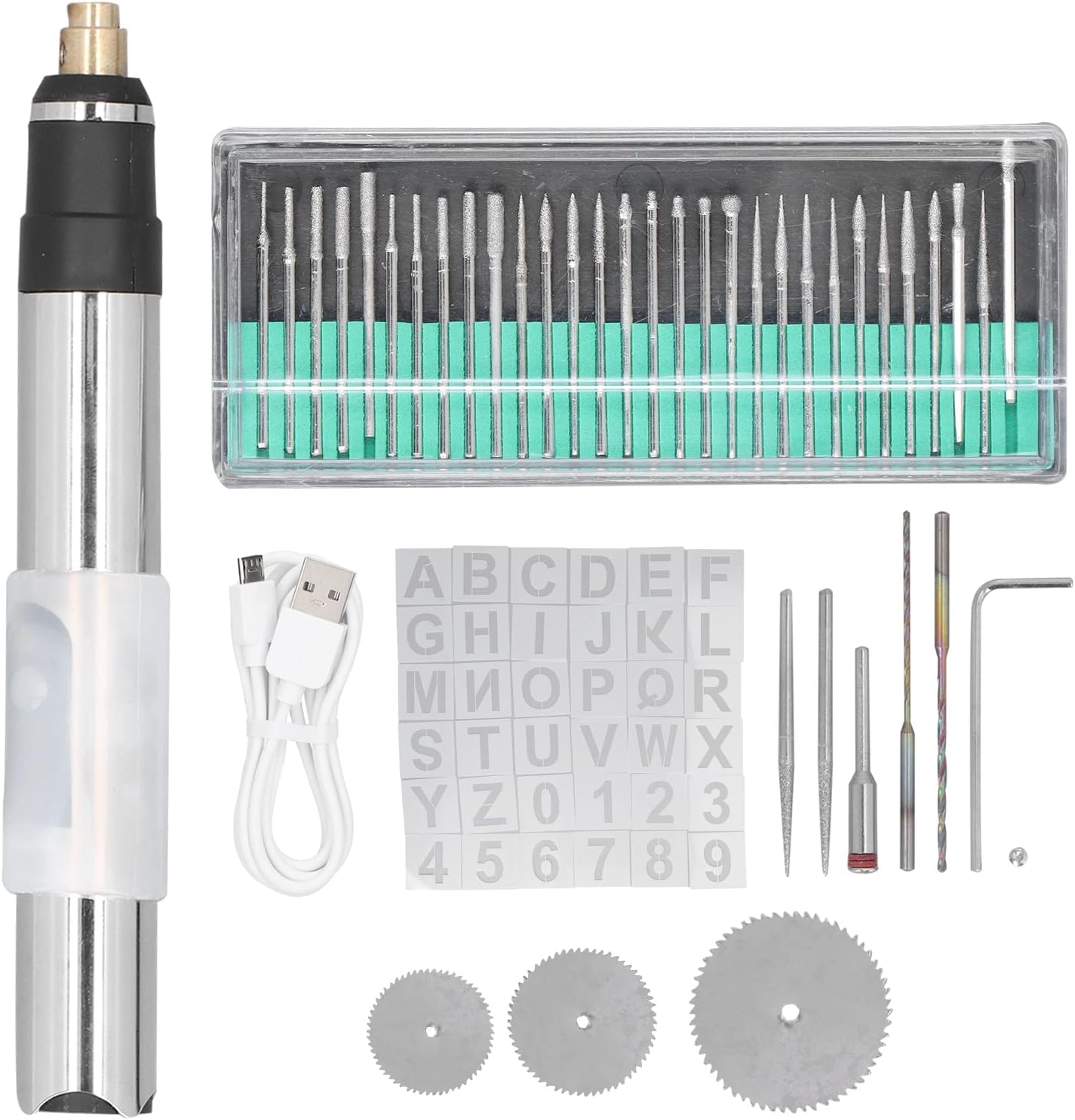 Cordless Electric Engraving Pen, Rechargeable Mini Engraving Machine ...