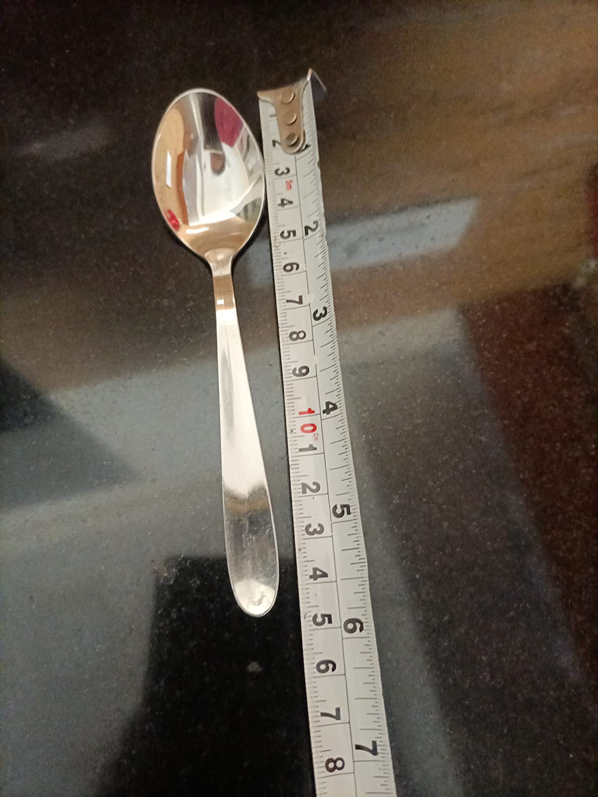 Buy Embassy Stainless Steel Tea Spoon, 12-Pieces, Sigma, 17 Gauge ...