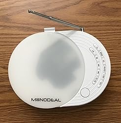 Amazon.com: CD Player Portable,MONODEAL Boombox CD Player with ...