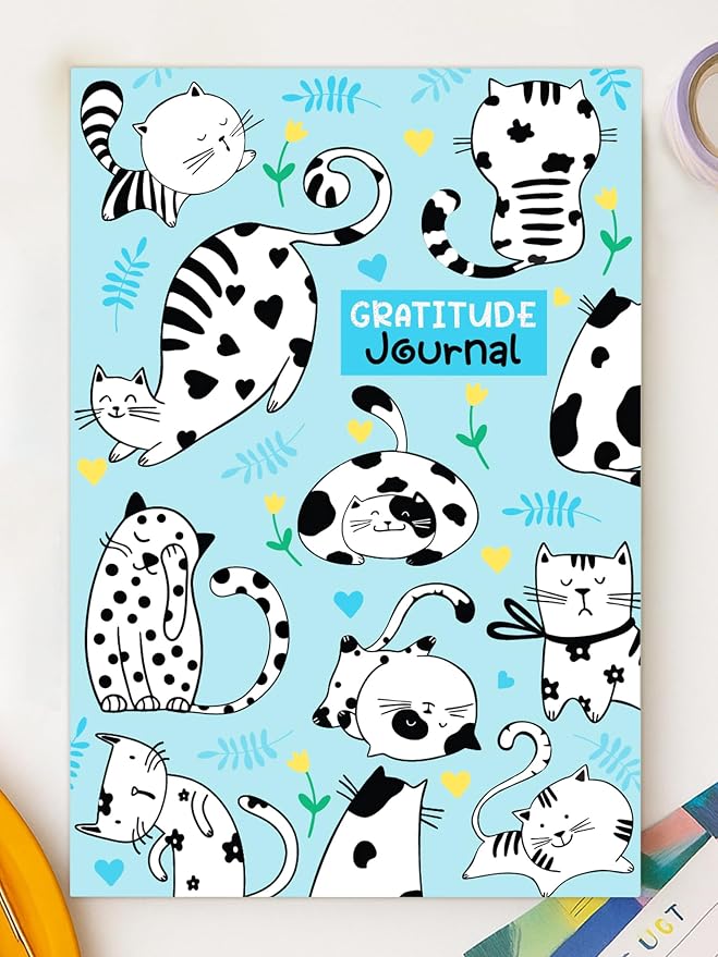 DOODLE Daily 5 Minute Gratitude Journal - Positivity, Wellness ...