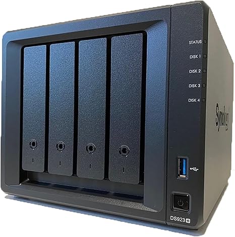 Amazon.com: Synology DiskStation DS923+ 4-Bay NAS Enclosure - 4 x 3.5 ...