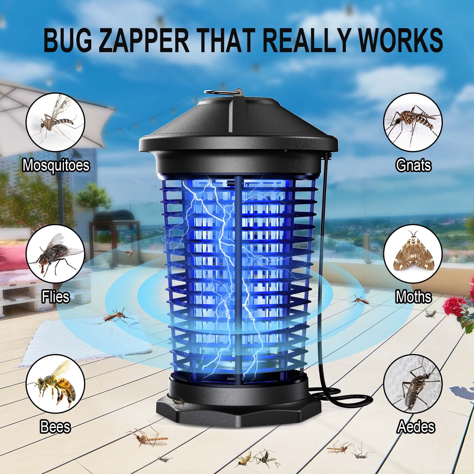 Stinger Rechargeable Bug Zapper 71982- Cordless And | atelier-yuwa.ciao.jp