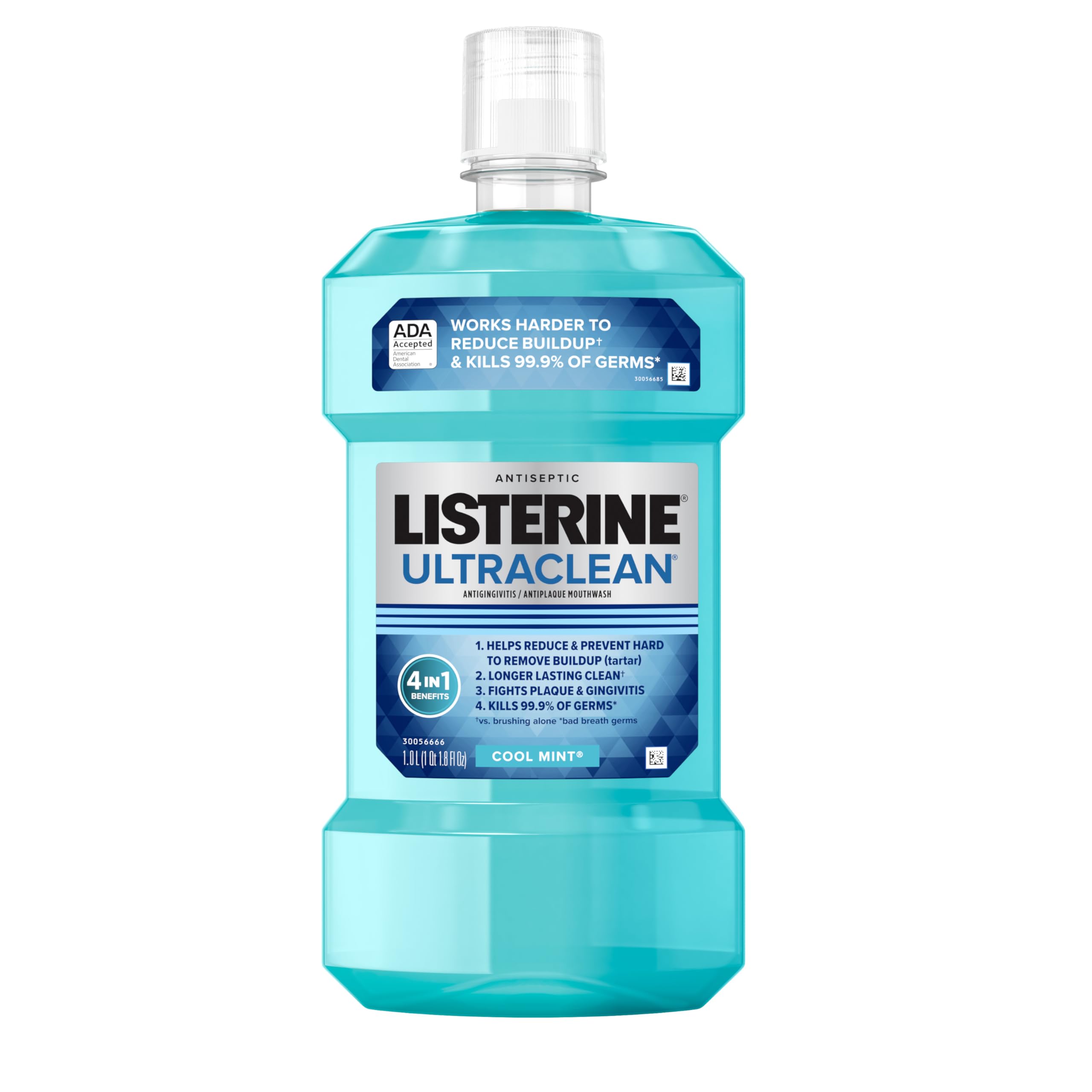 Amazon.com : Listerine Ultraclean Oral Care Antiseptic Mouthwash ...