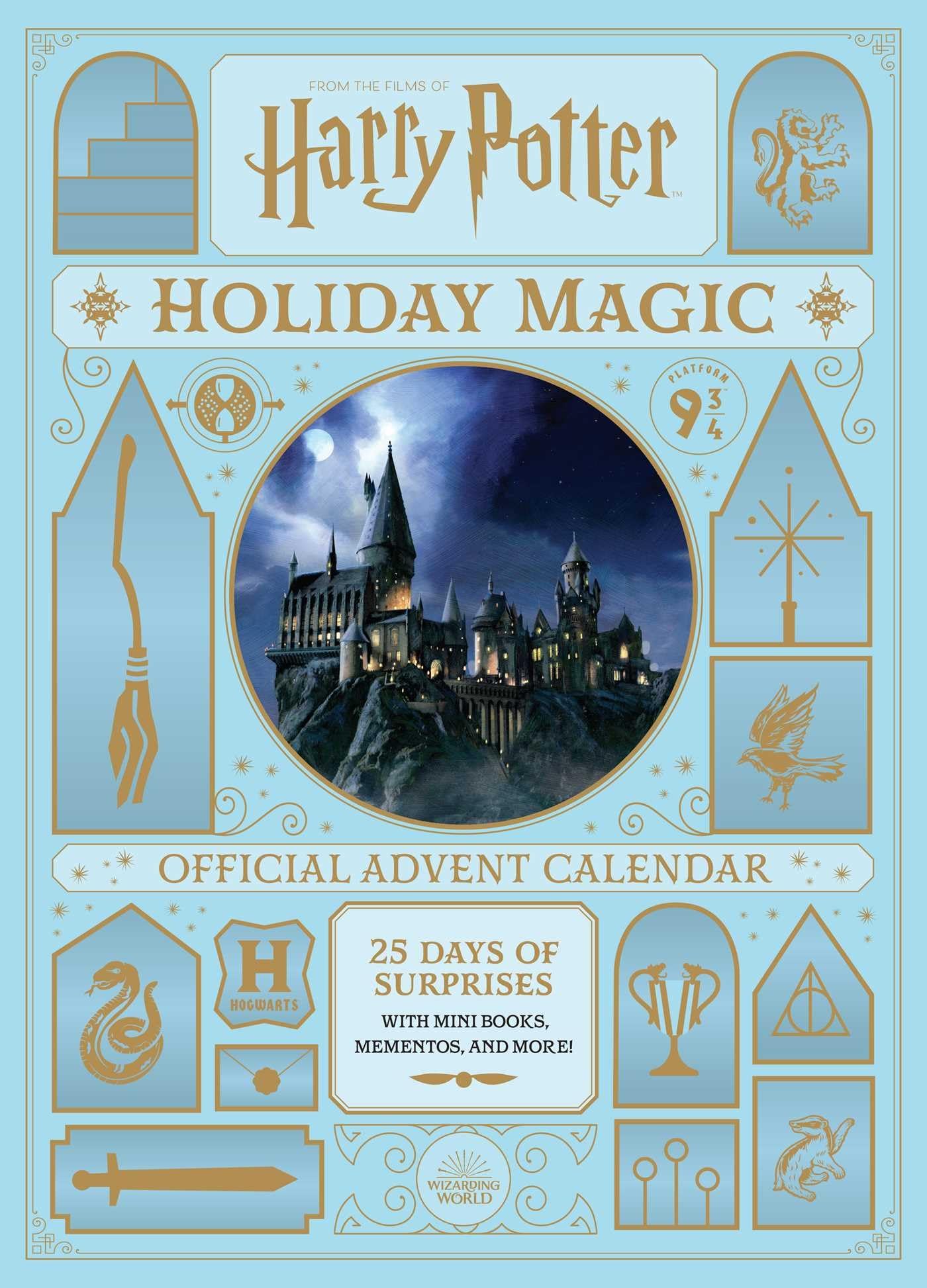 Amazon.com: Harry Potter: Holiday Magic: The Official Advent Calendar ...